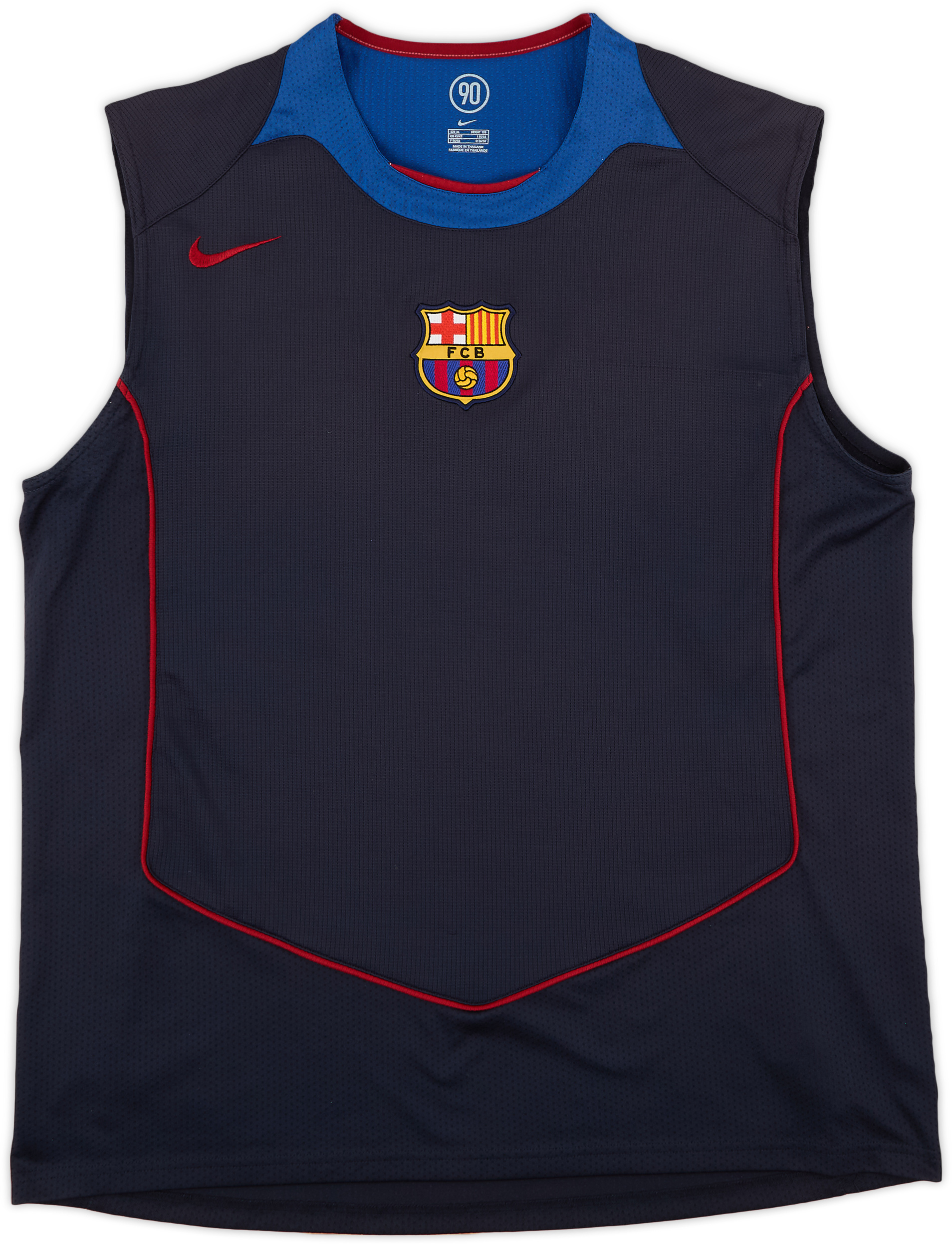2004-05 Barcelona Nike Training Vest - 8/10 - (XL)