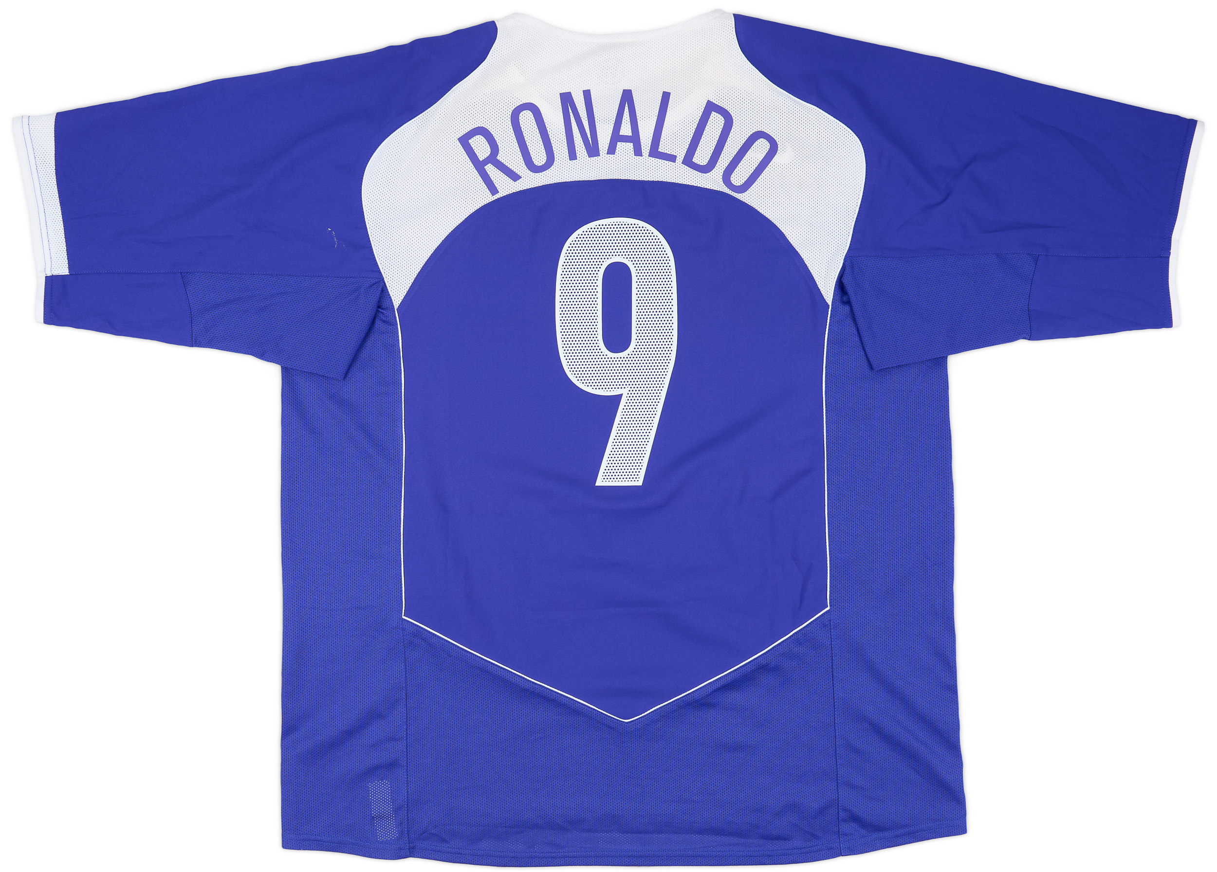 2004-06 Brazil Away Shirt Ronaldo #9 - 7/10 - (XXL)