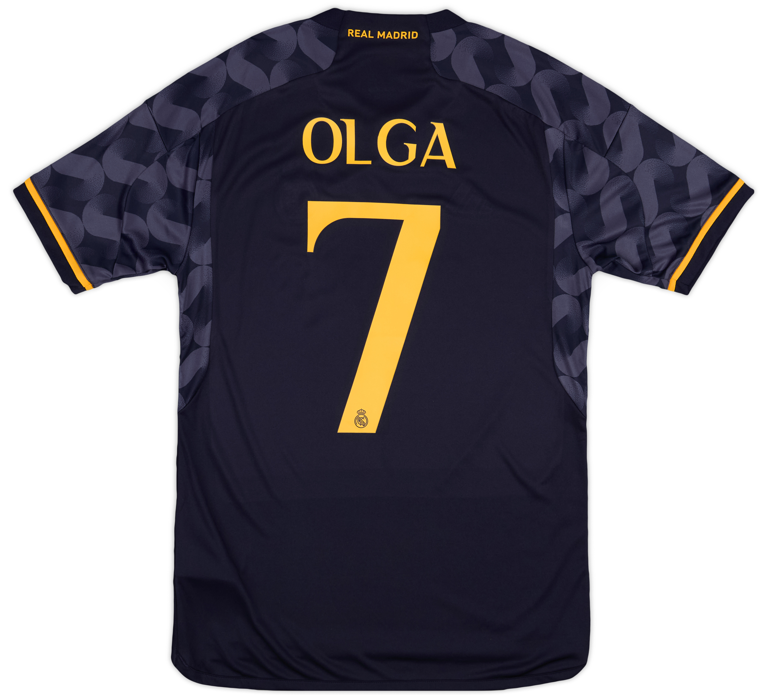 2023-24 Real Madrid Women's Away Shirt Olga #7 (Unisex fit - S)