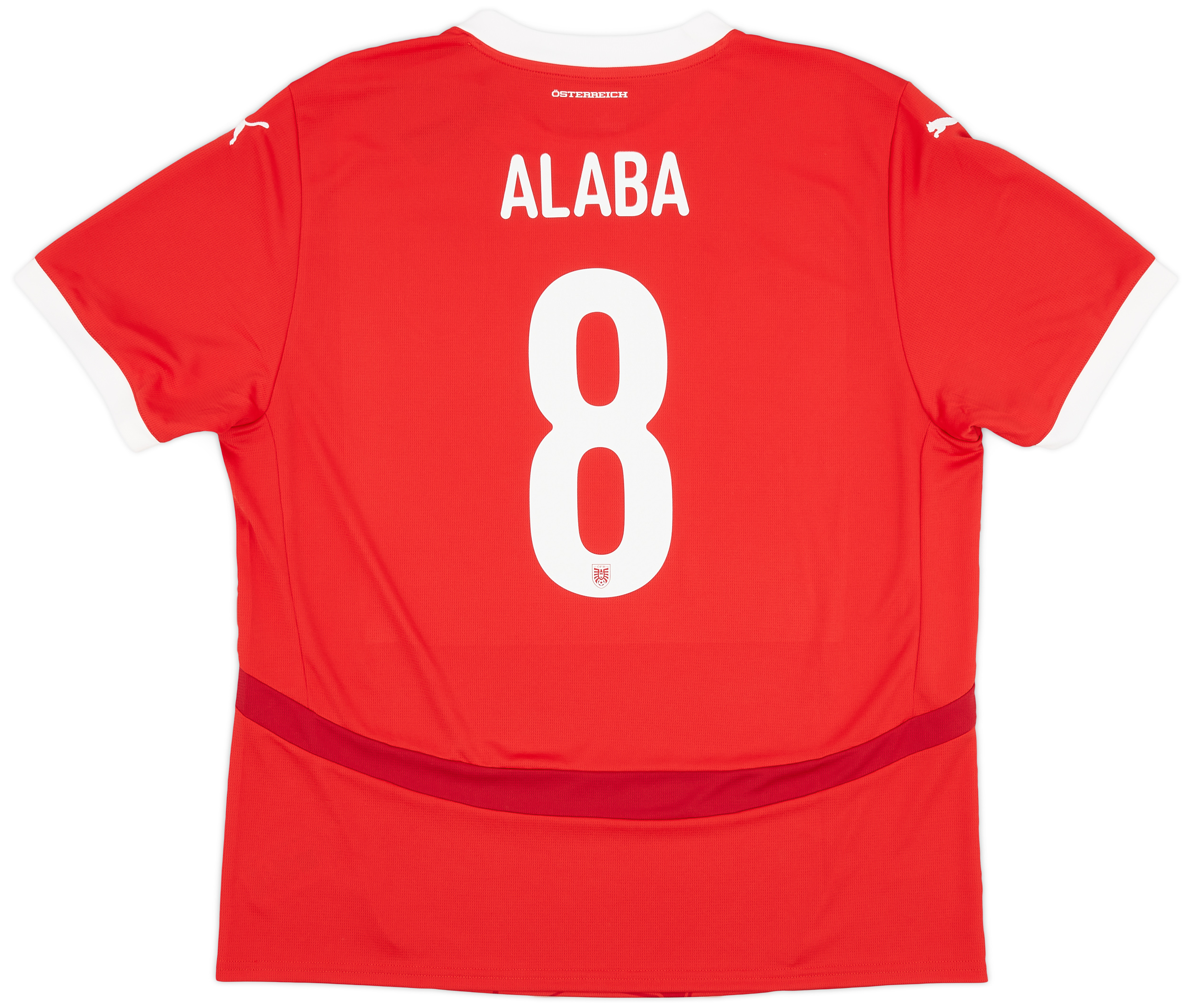 2024-25 Austria Home Shirt Alaba #8 (XL)