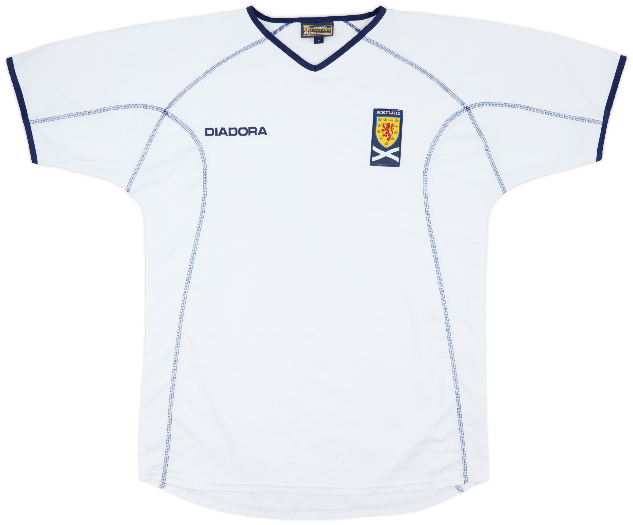 2003-05 Scotland Diadora Training Shirt - 8/10 - (M)