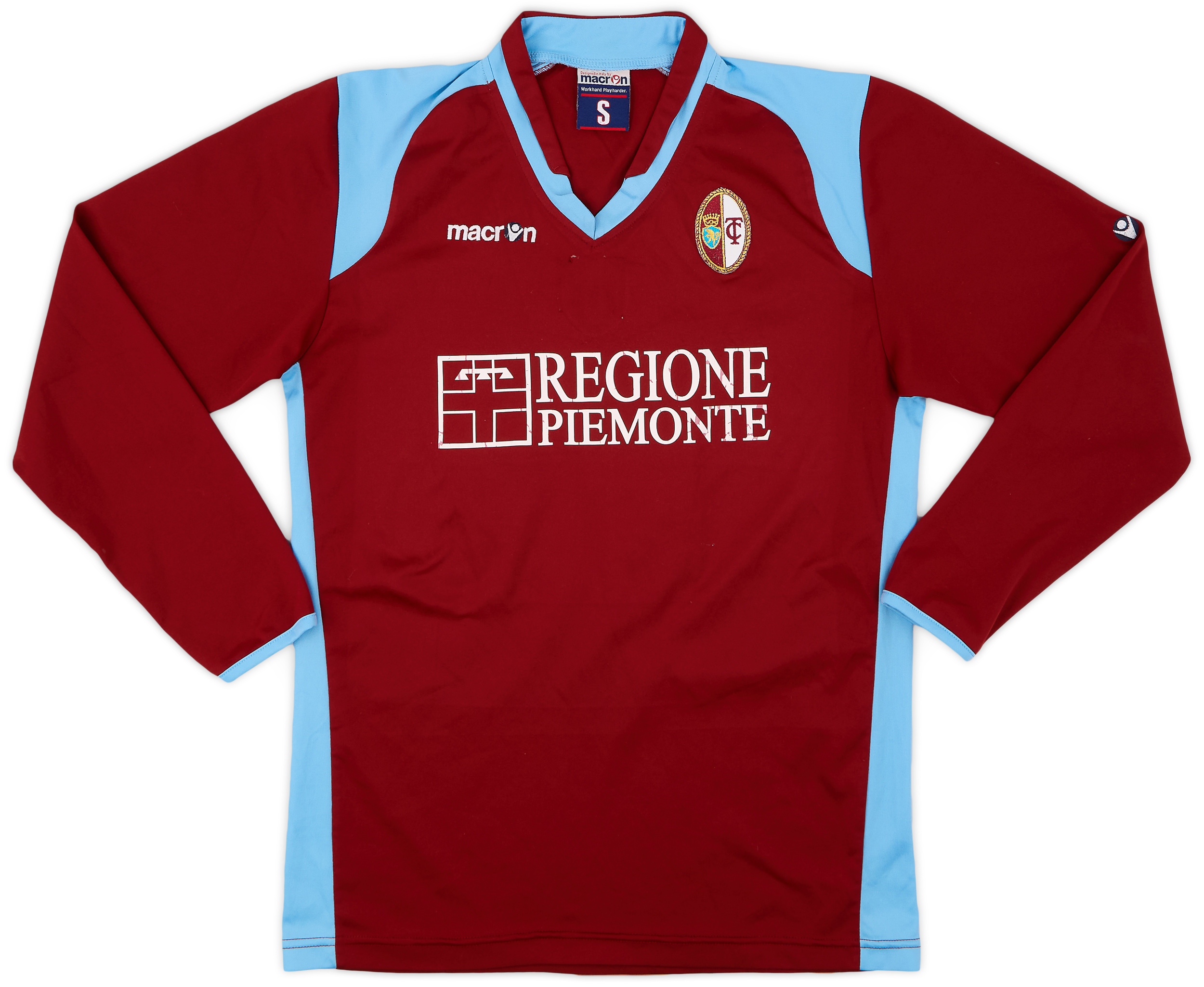 2000s Macron Template L/S Shirt (Torino) #14 - 5/10 - (S)