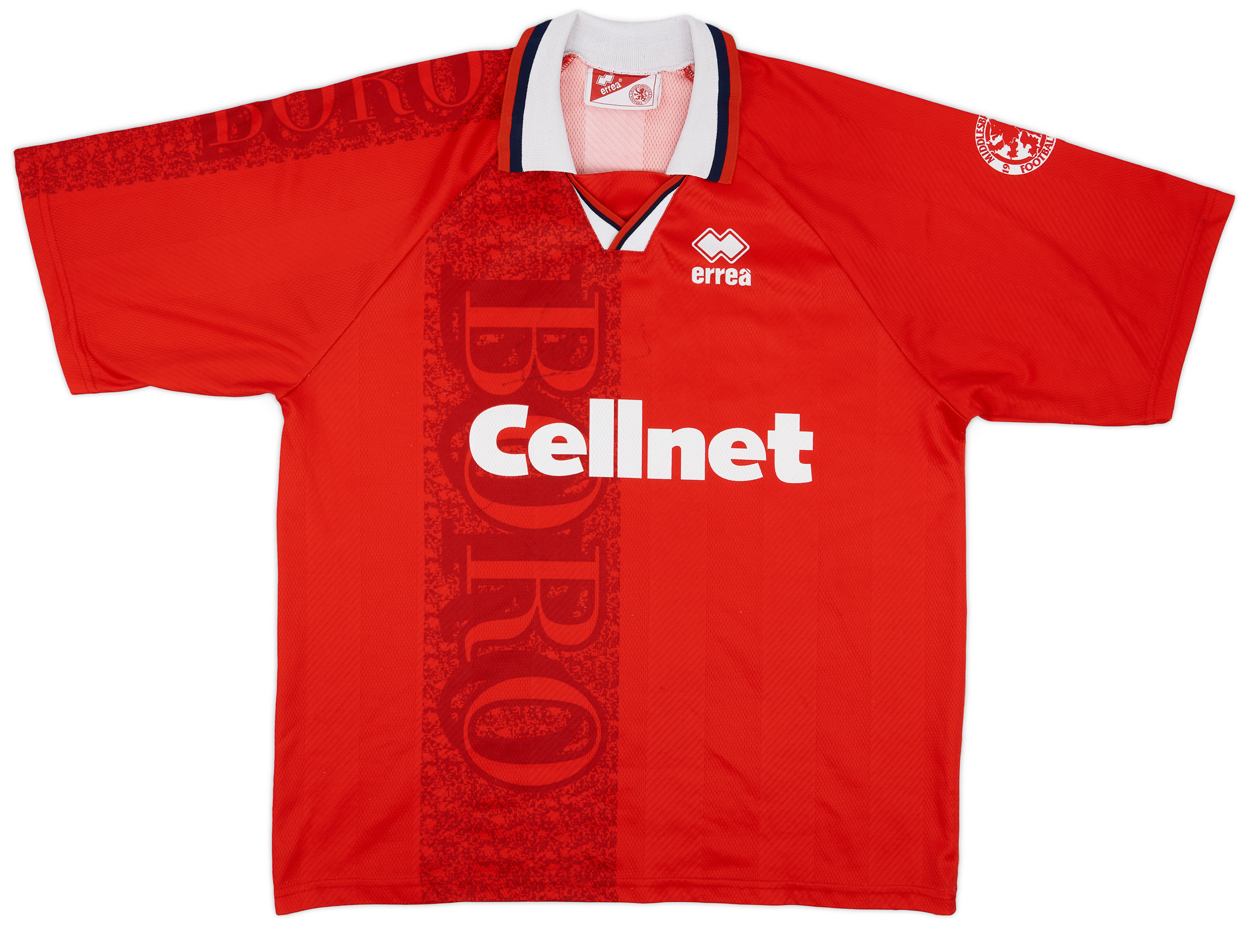 1996-97 Middlesbrough Home Shirt - 5/10 - (XL)