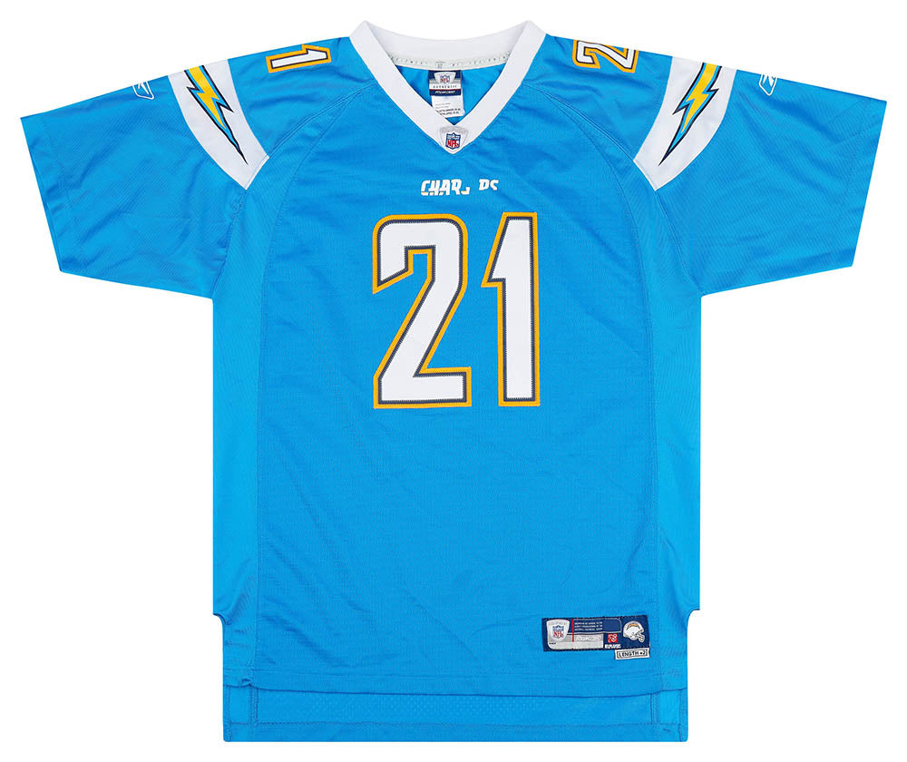 2007 San Diego Chargers Tomlinson #21 Reebok Premier Jersey (Alternate) Y