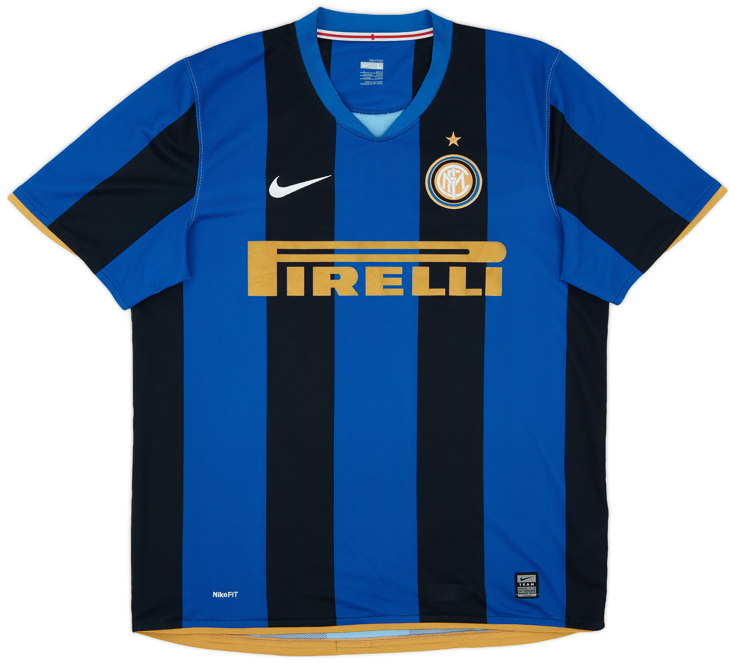 2008-09 Inter Milan Home Shirt - 8/10 - (L)