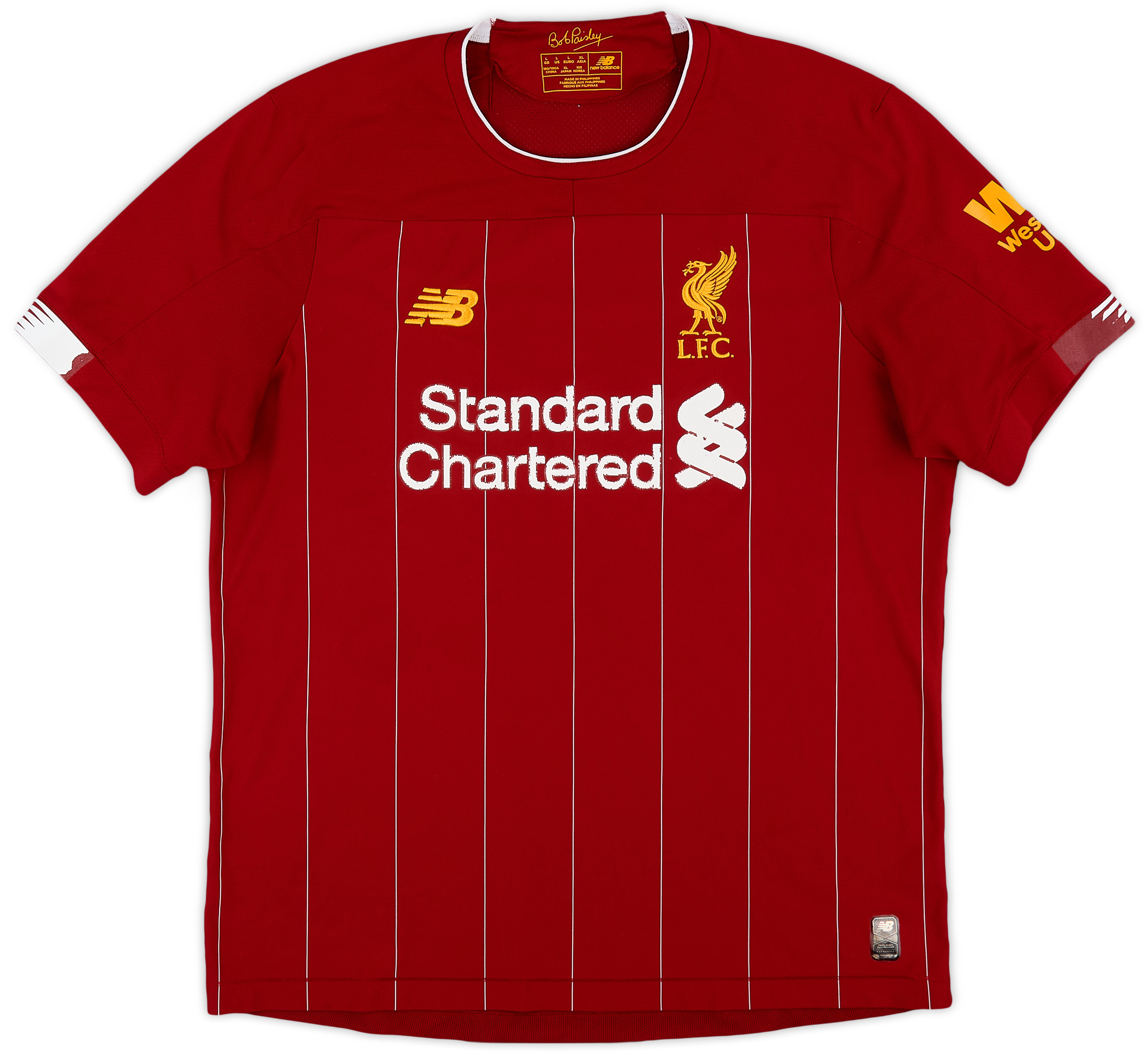 2019-20 Liverpool Home Shirt - 5/10 - (L)