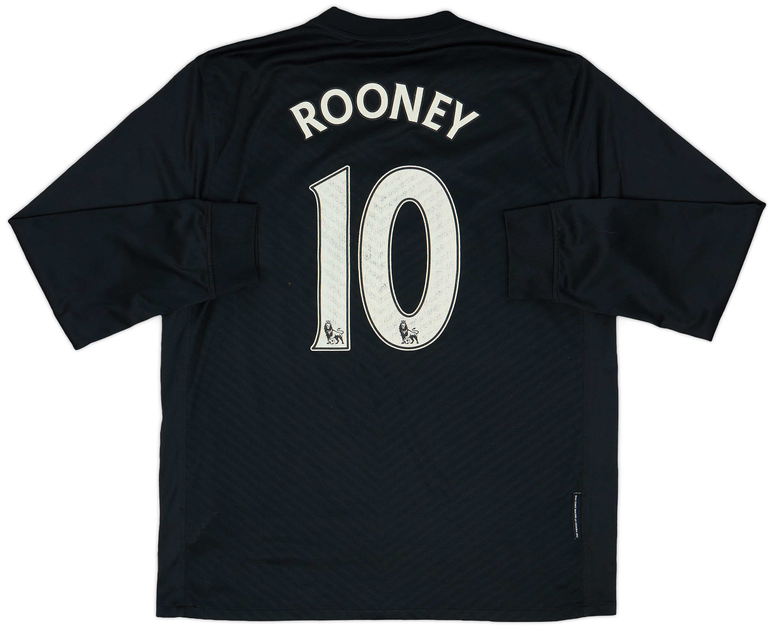 2009-10 Manchester United Away L/S Shirt Rooney #10 - 4/10 - (M)