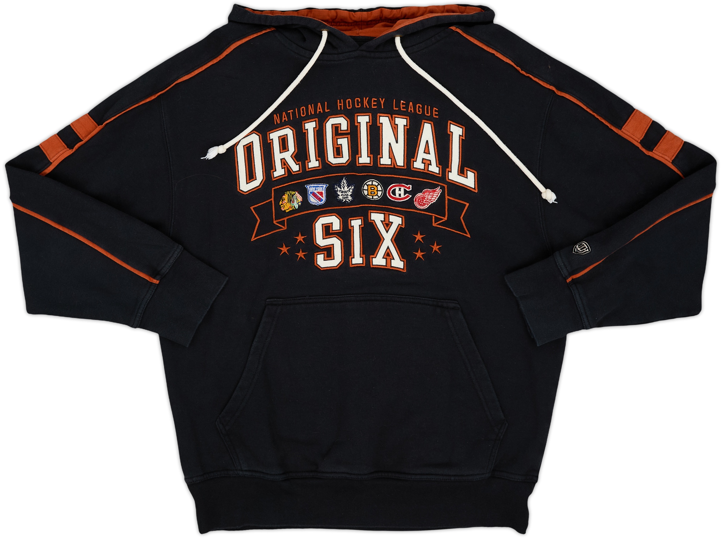 2000s NHL Original Six Old Time Hockey Hooded Sweat Top - 7/10 - (M)