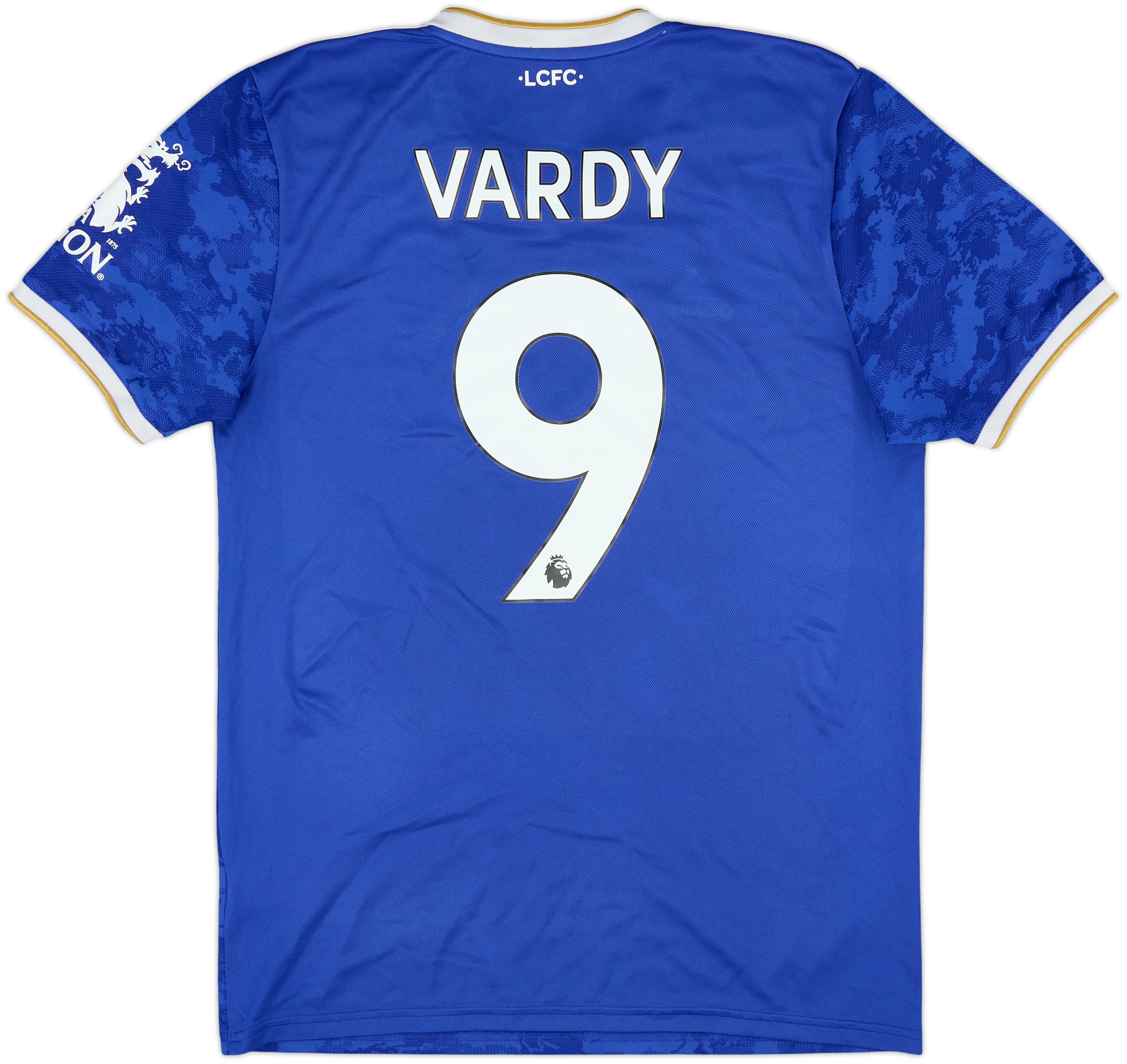 2021-22 Leicester Home Shirt Vardy #9 - 8/10 - (M)