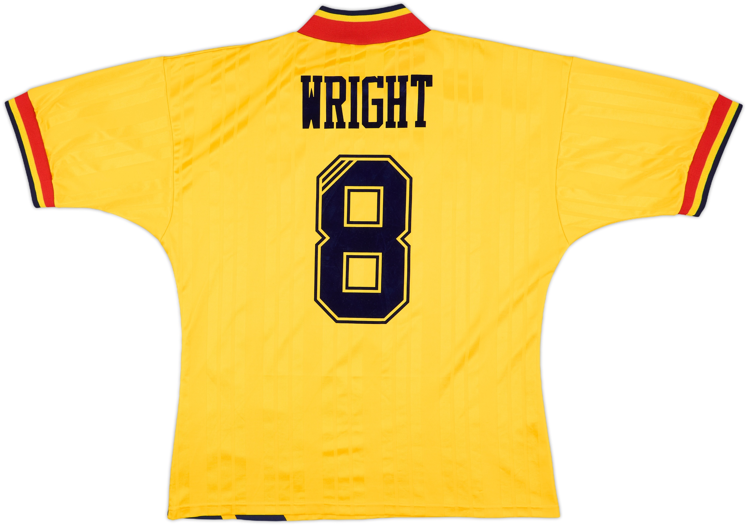 1993-94 Arsenal Away Shirt Wright #8 - 8/10 - (L)