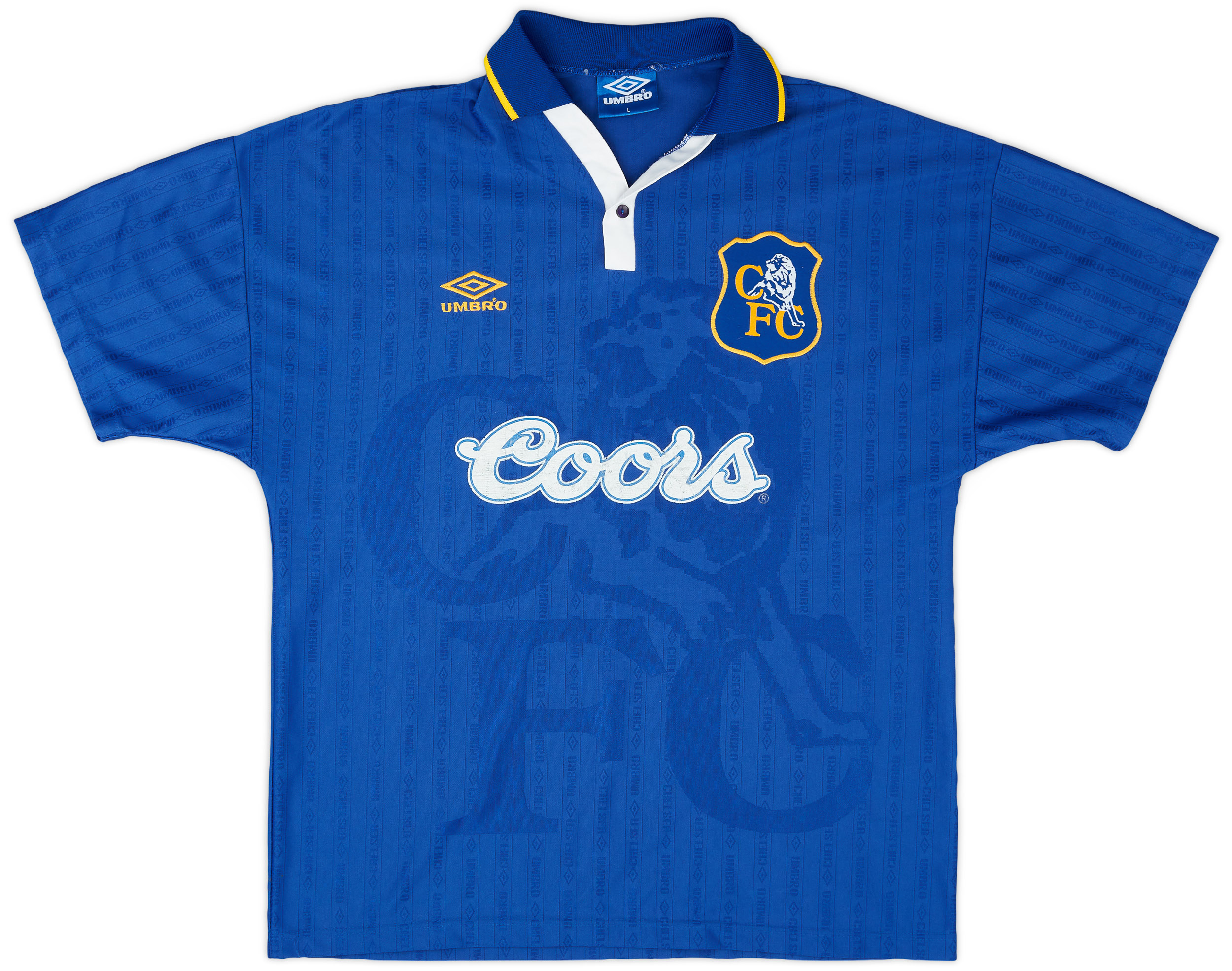 1995-97 Chelsea Home Shirt - 5/10 - (L)
