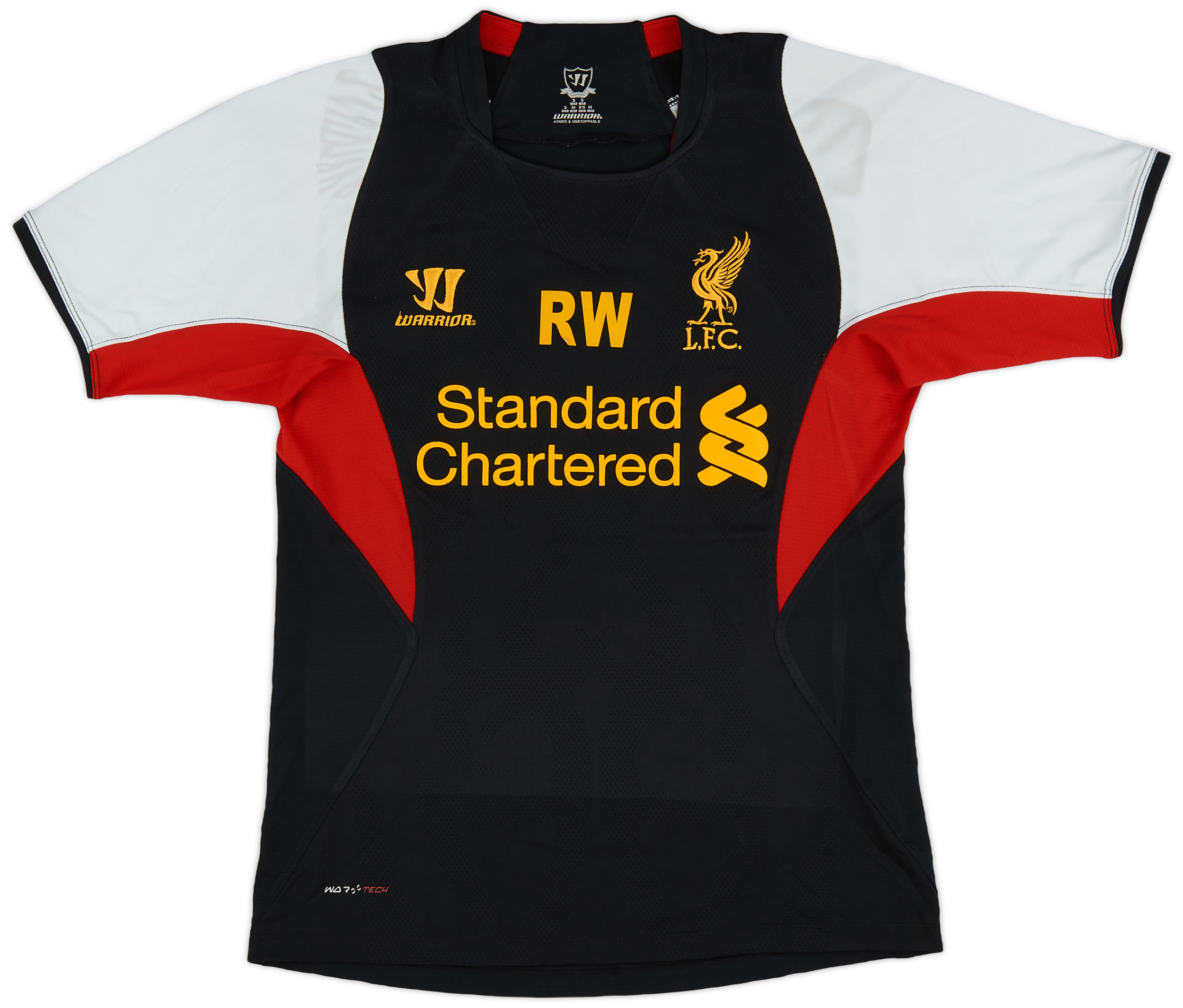 2012-13 Liverpool Staff Issue Warrior Training Shirt 'RW'- 7/10 - (S)