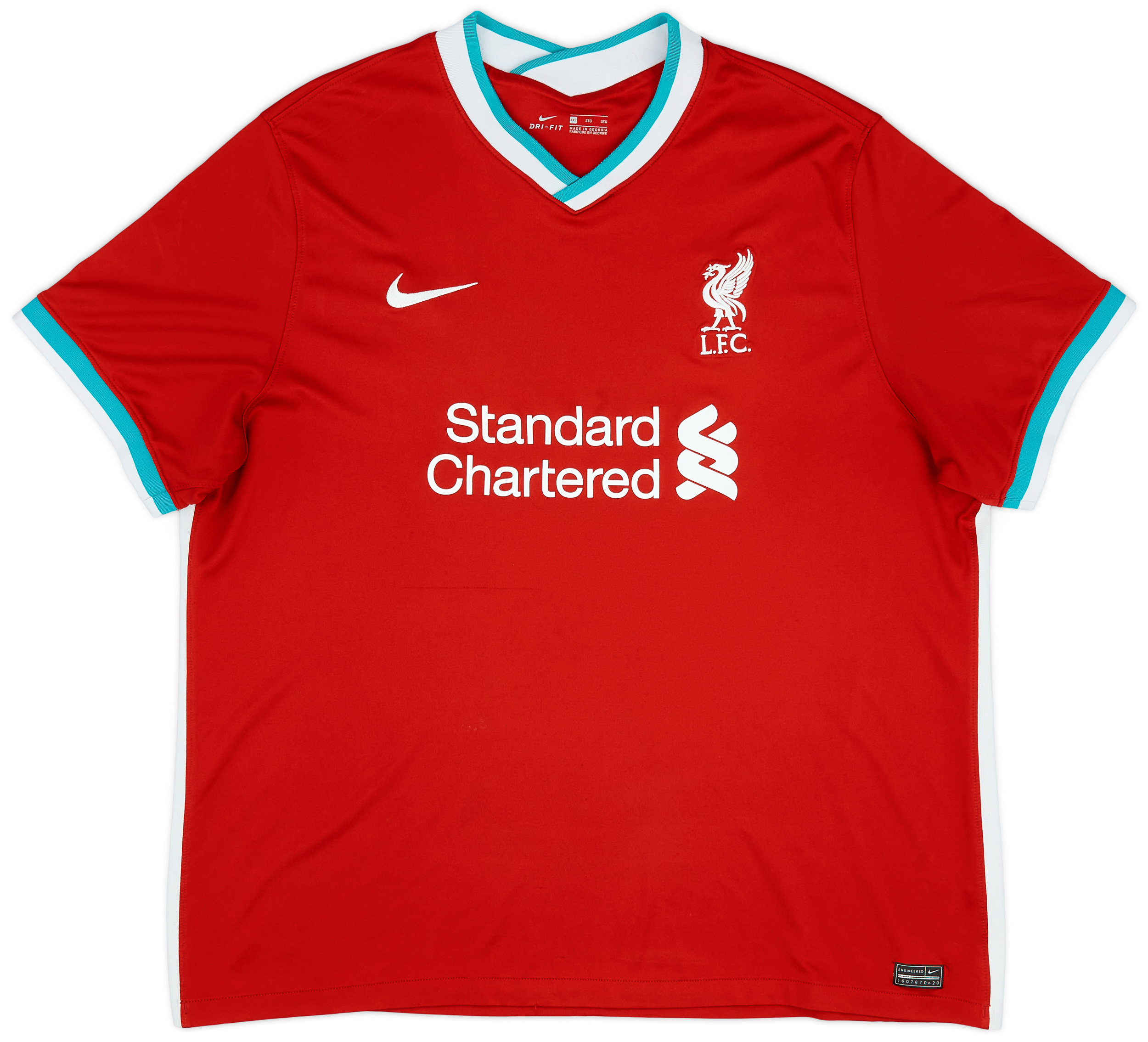 2020-21 Liverpool Home Shirt - 7/10 - (3XL)