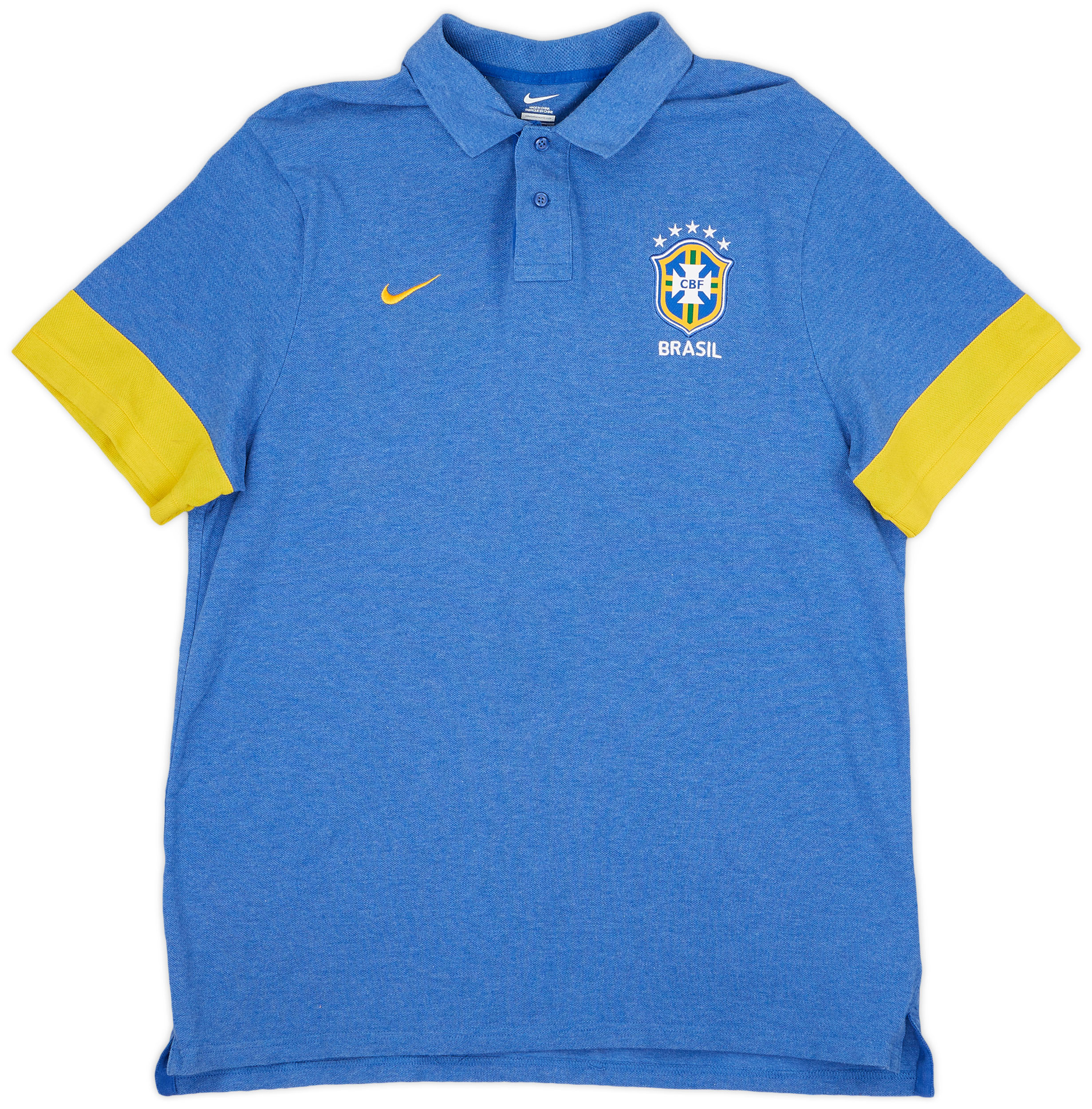 2012-13 Brazil Nike Polo Shirt - 7/10 - (XXL)