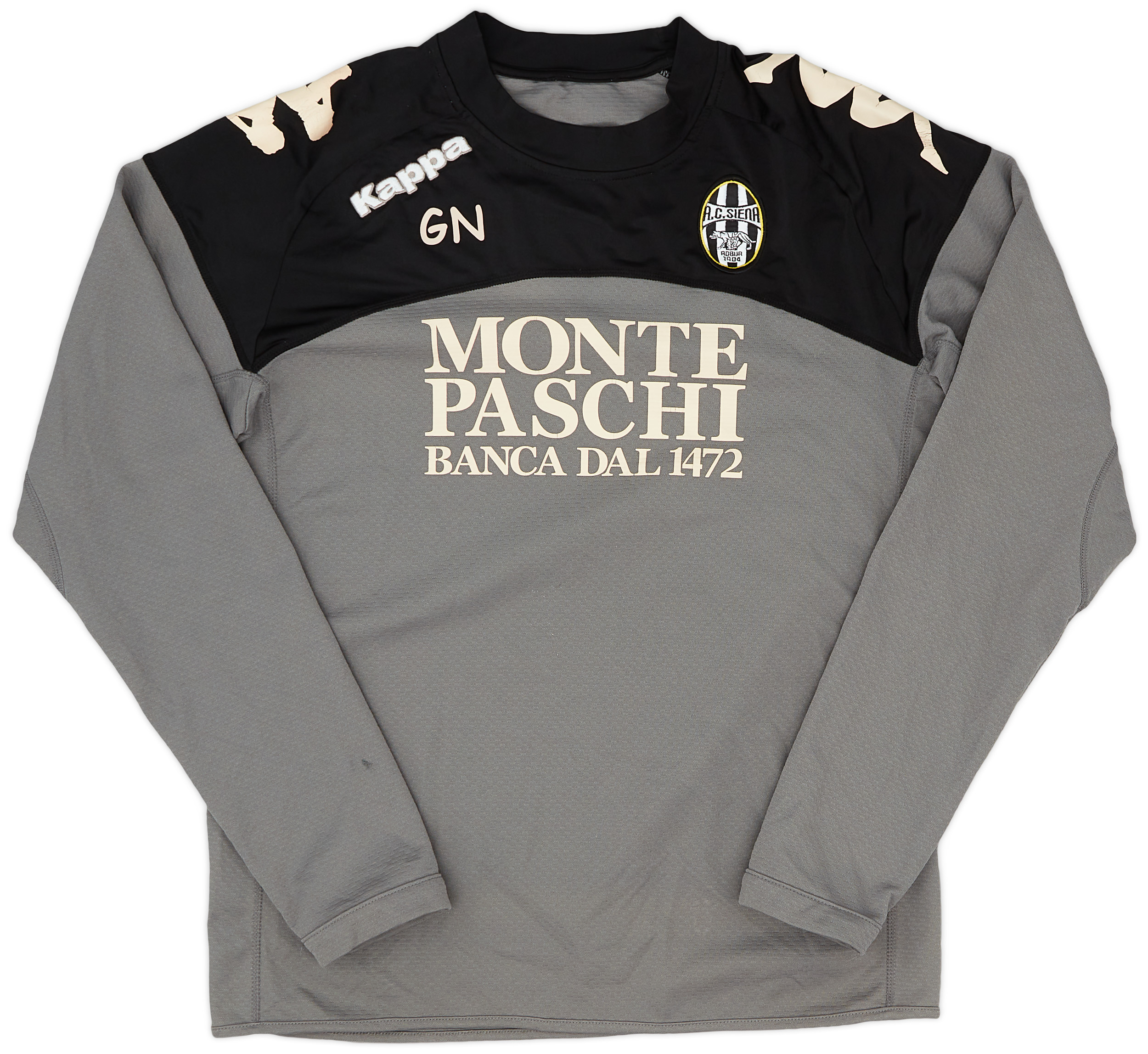 2010-11 Siena Staff Issue Kappa Training L/S Shirt "GN" - 6/10 - (L)