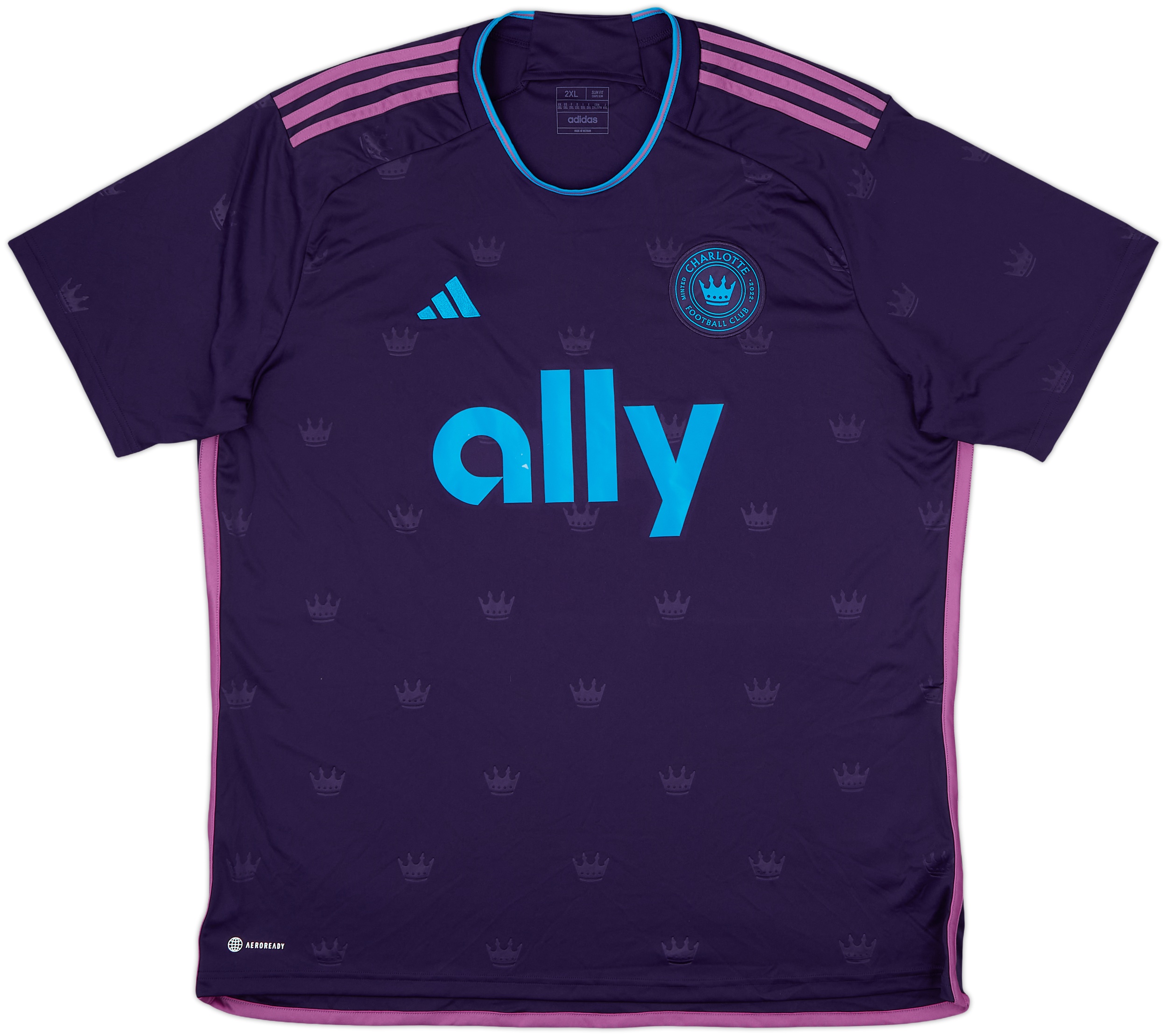 2023-24 Charlotte FC Away Shirt - 10/10 - (XXL)