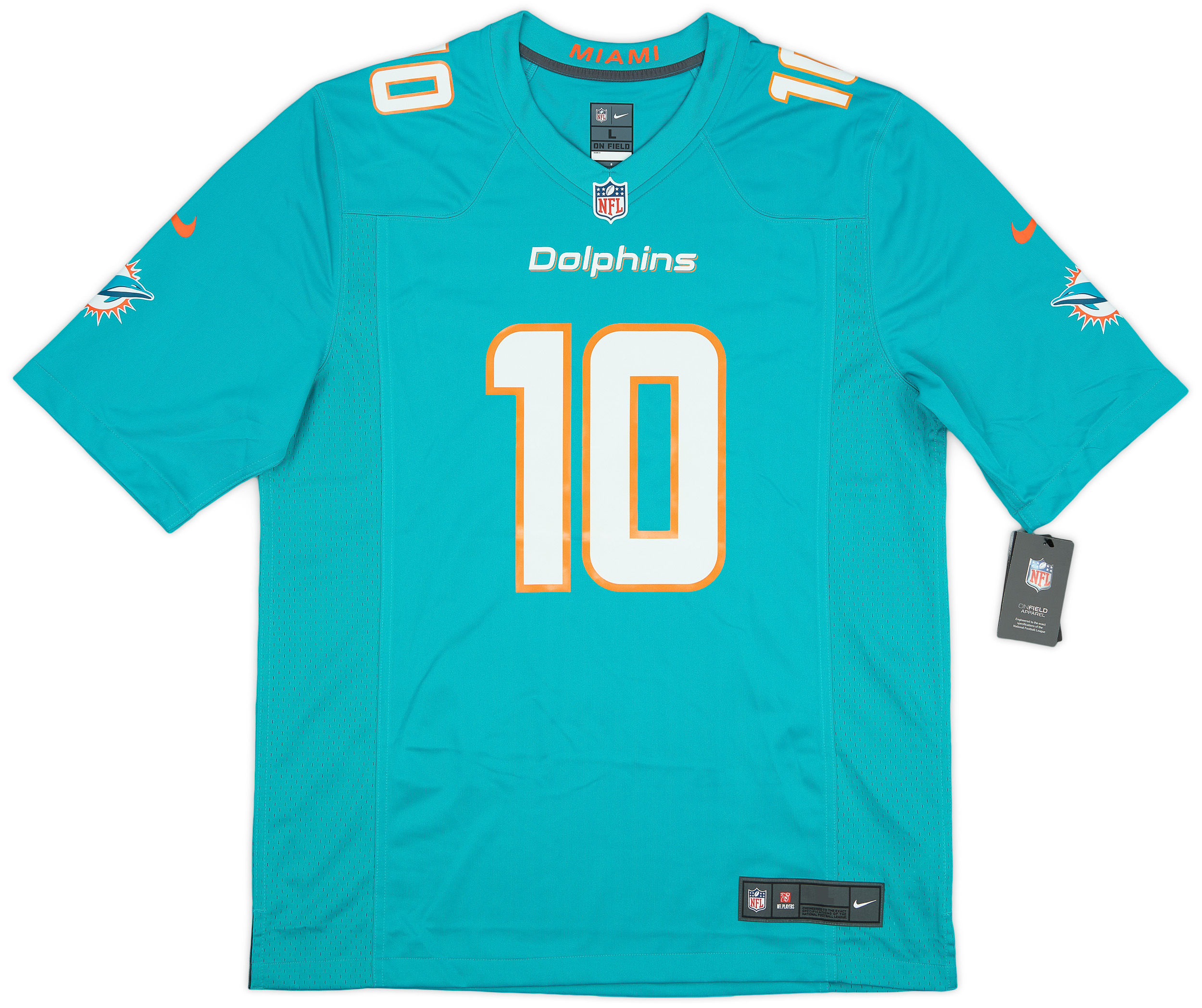2022-23 Miami Dolphins Hill #10 Nike Game Home Jersey (L)
