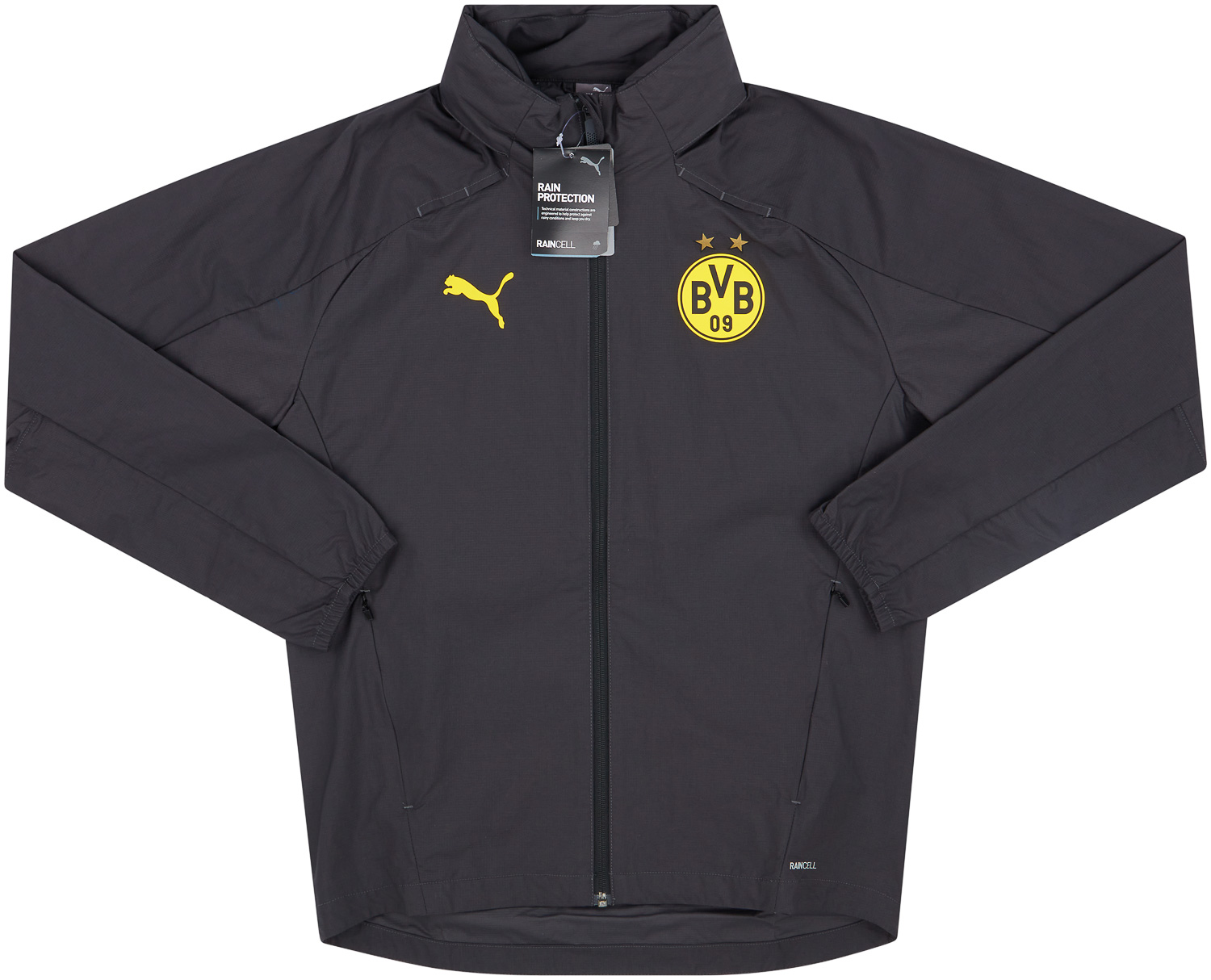 2020-21 Borussia Dortmund Puma Rain Jacket (S)