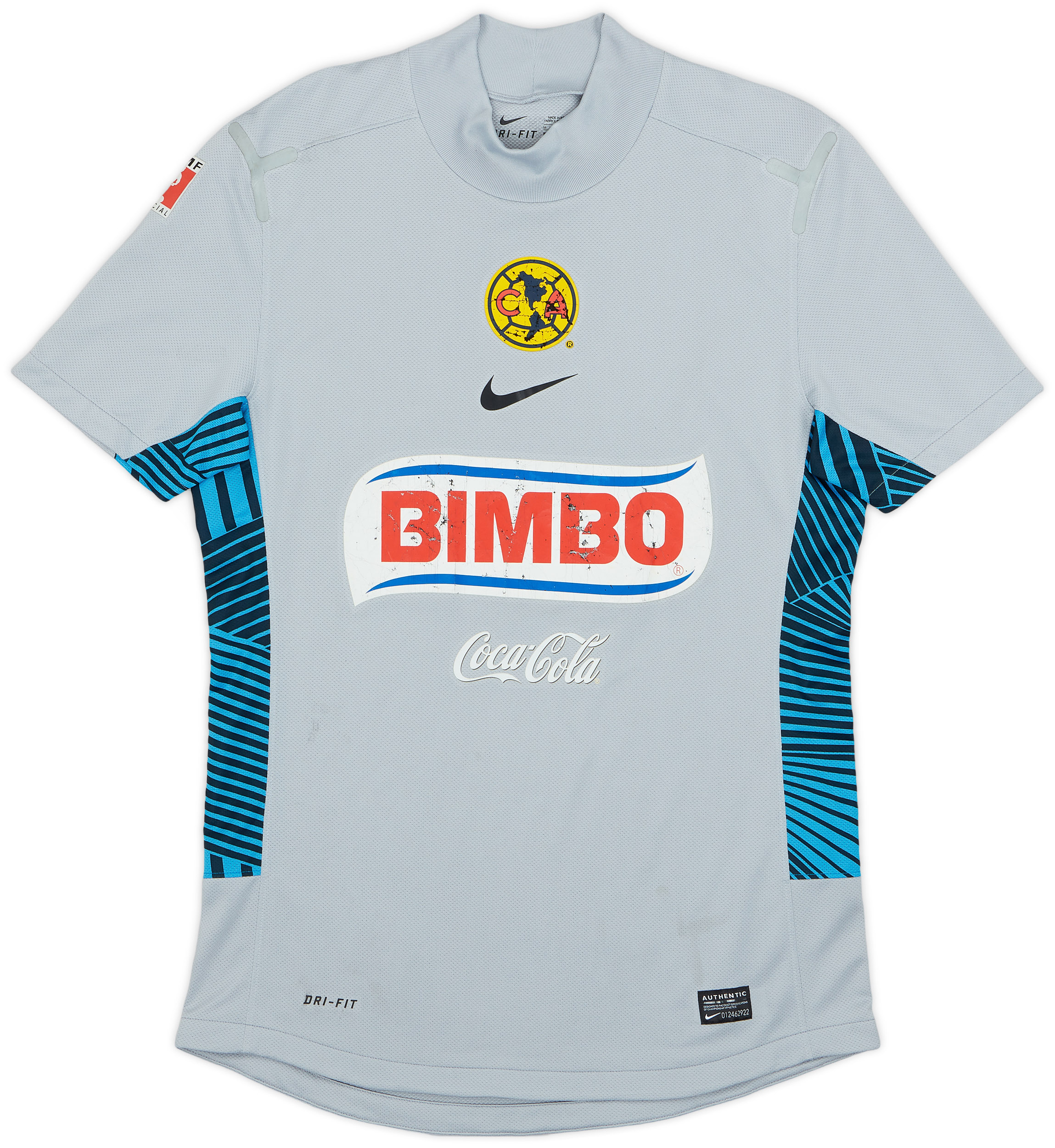 2011-12 Club America Player Issue GK S/S Shirt - 5/10 - (M)