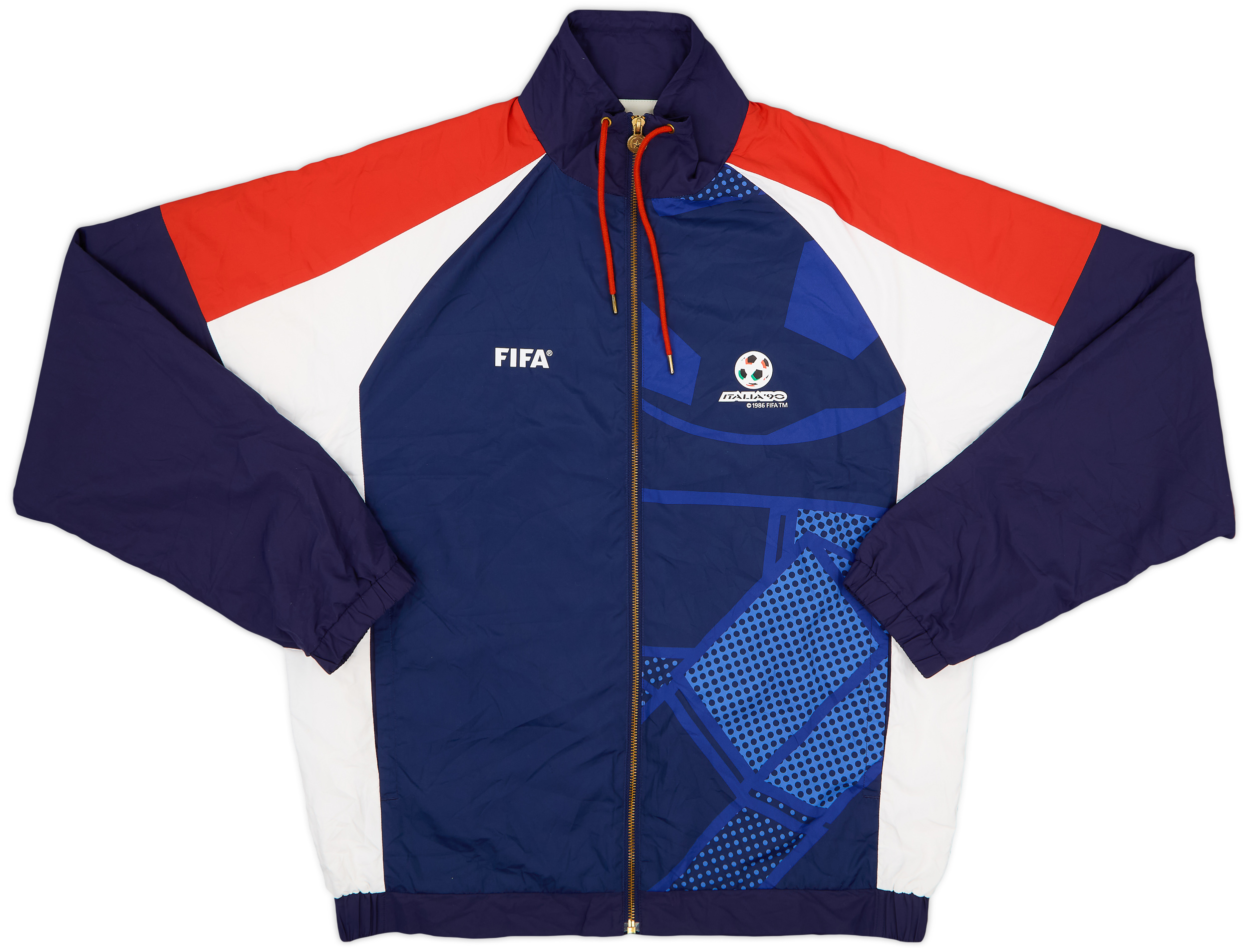 1990 Italia 90 FIFA Track Jacket - 8/10 - (L)