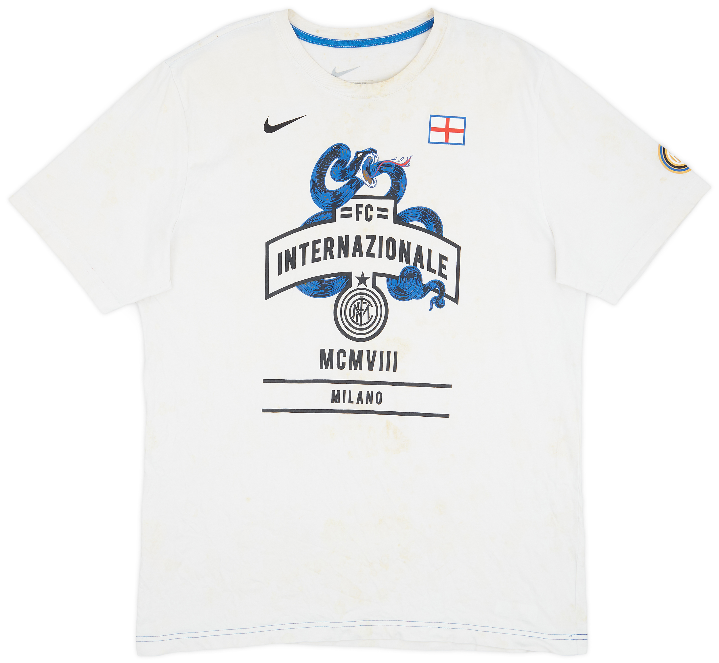 2011-12 Inter Milan Nike Graphic Tee - 4/10 - (XL)