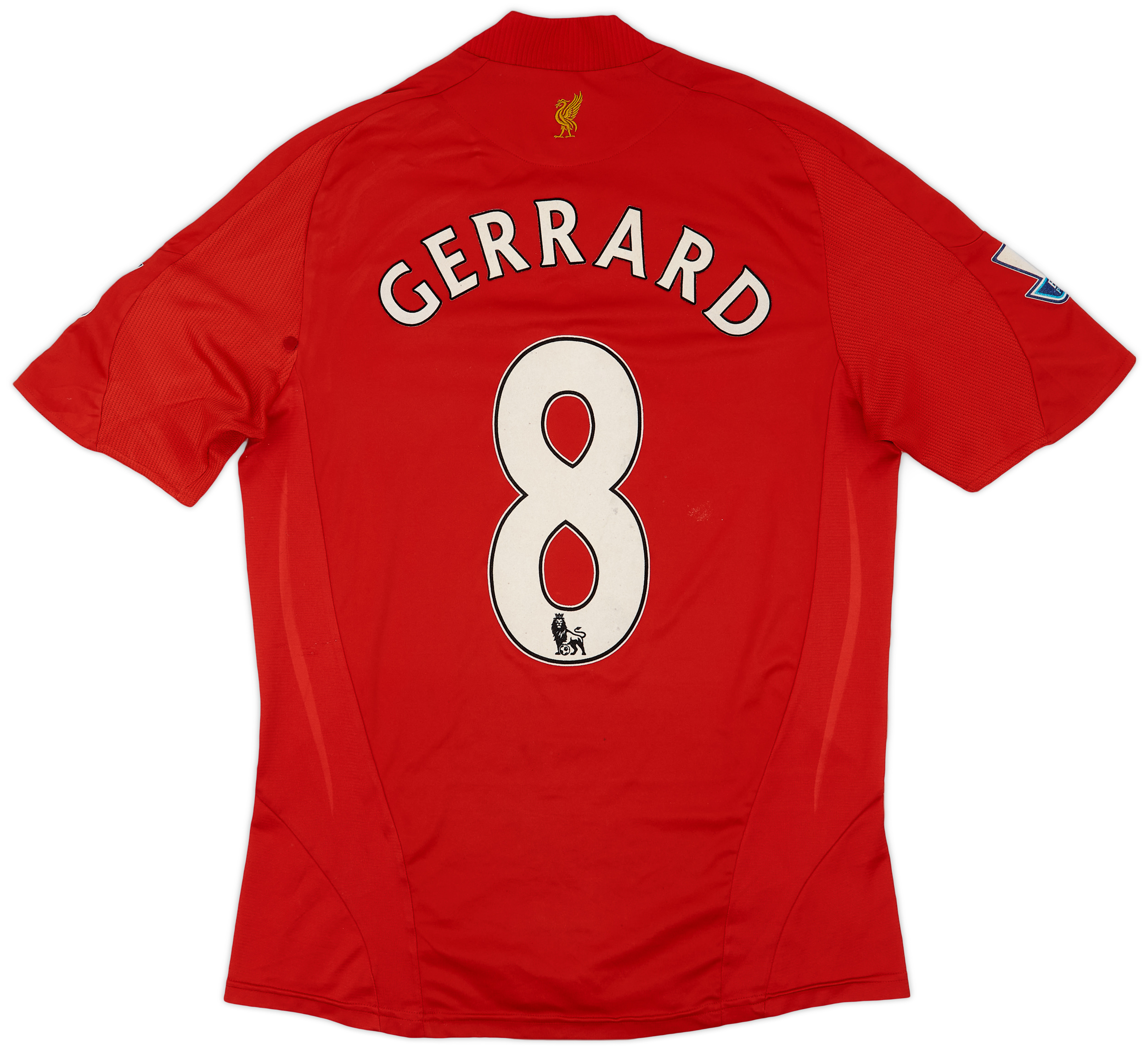 2008-10 Liverpool Home Shirt Gerrard #8 - 6/10 - (M)