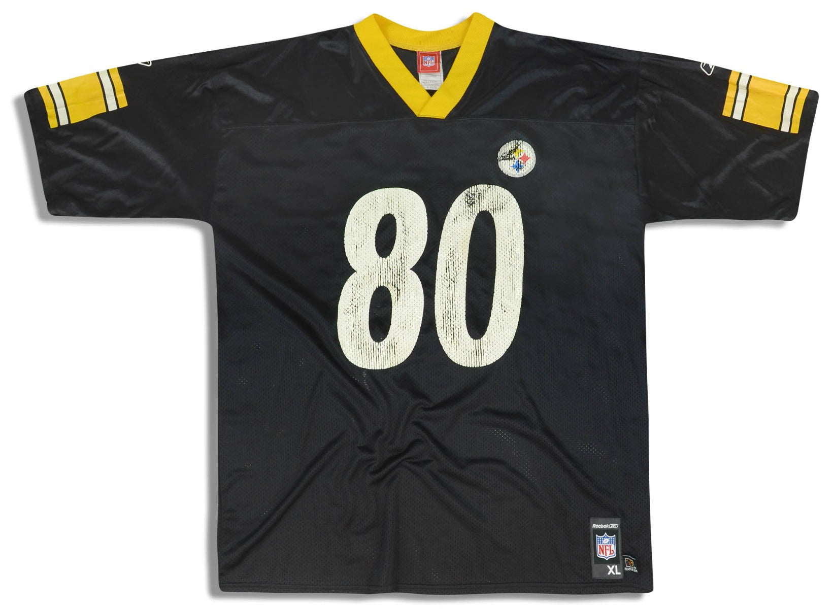 2004 Pittsburgh Steelers Burress #80 Reebok Replica Jersey (Home) XL