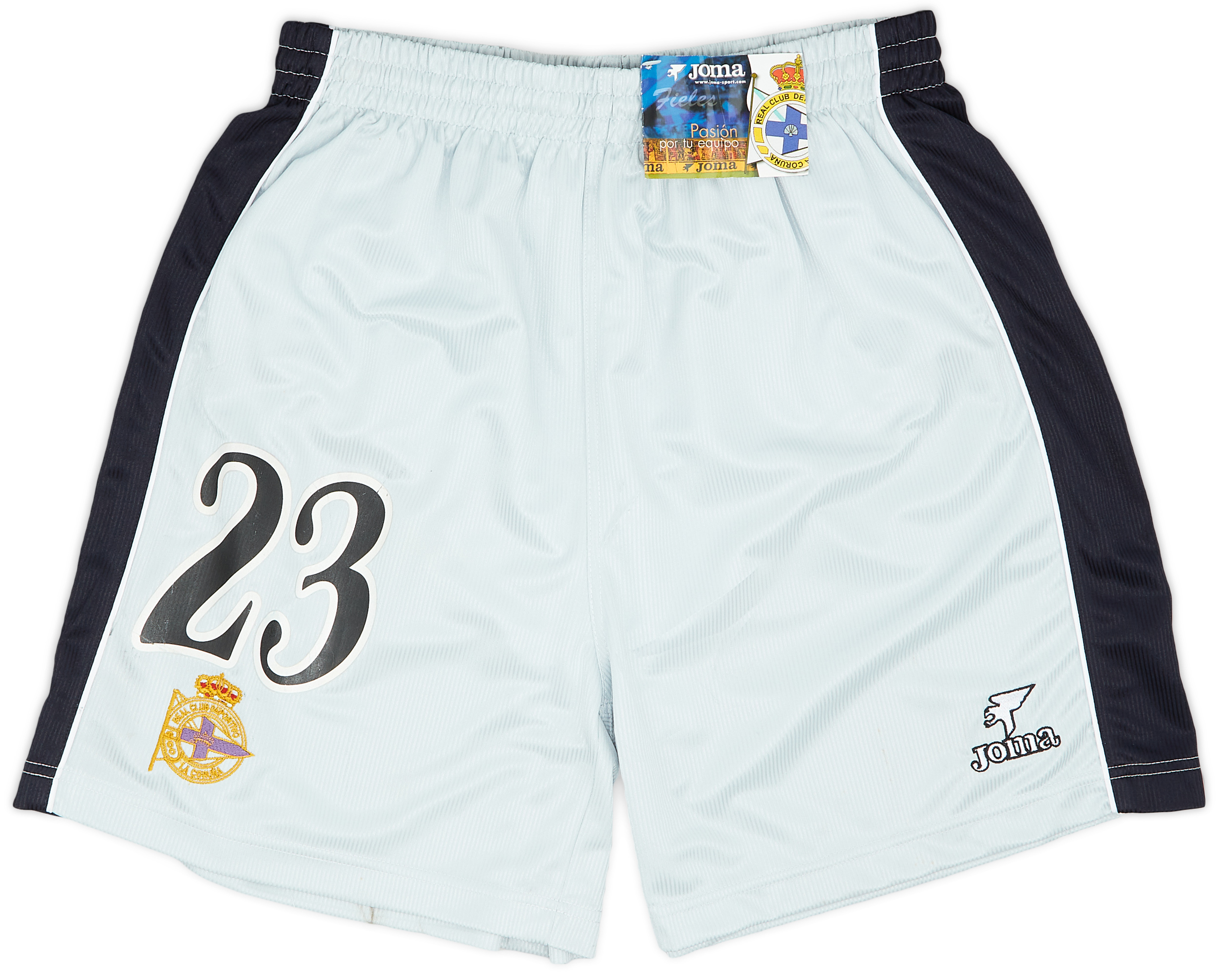 2001-02 Deportivo Third Shorts #23 (Duscher) (XL)