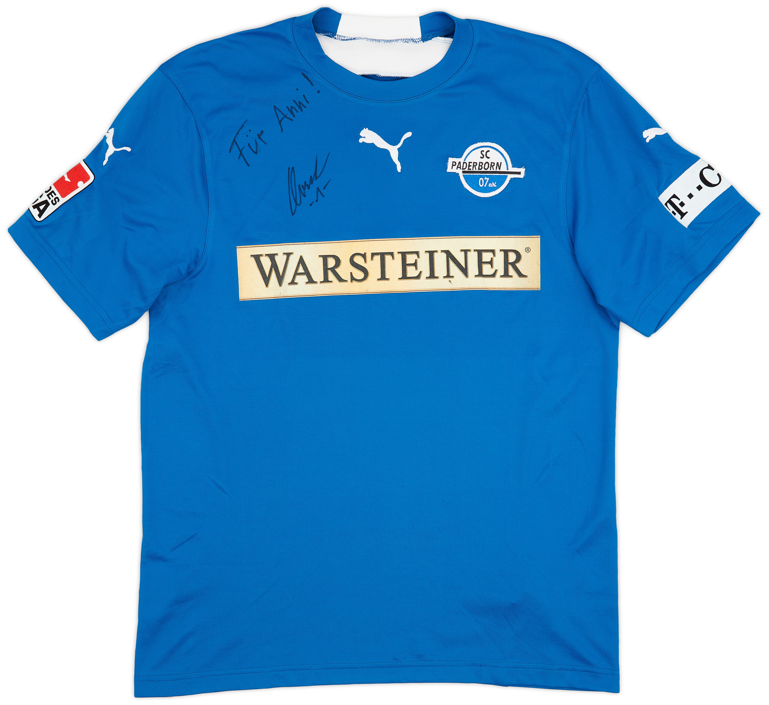2006-07 Paderborn Signed Home Shirt - 8/10 - (S)