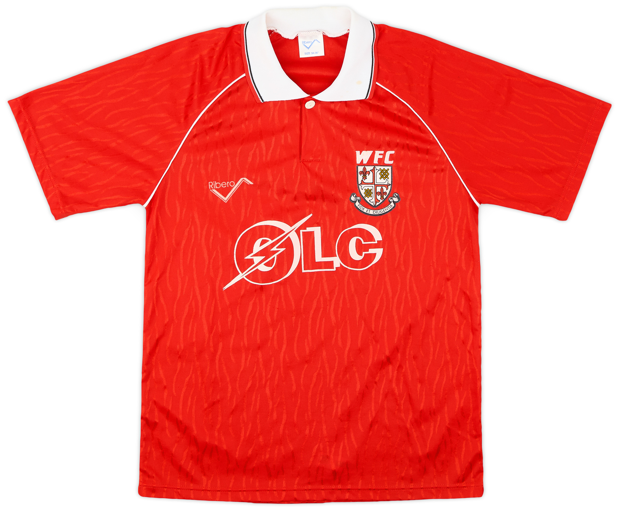 1990-92 Woking Home Shirt - 7/10 - (S)