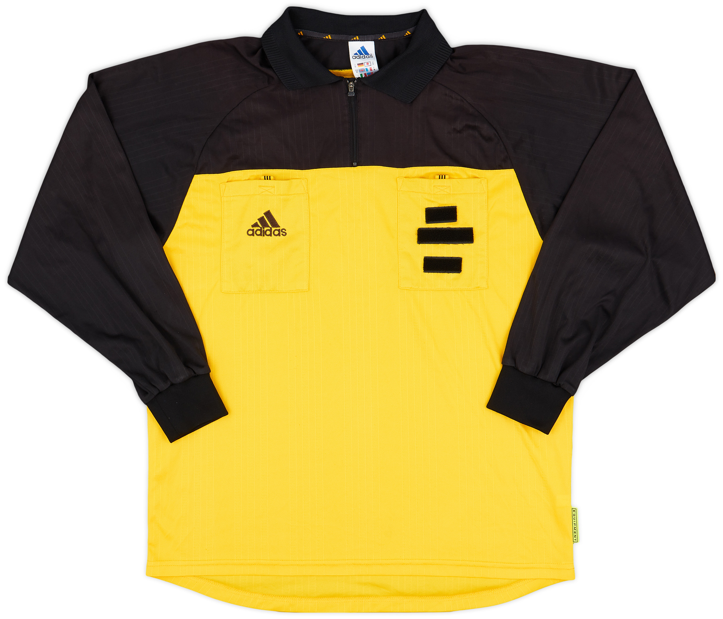 1990s adidas Template Referee L/S Shirt - 9/10 - (M)