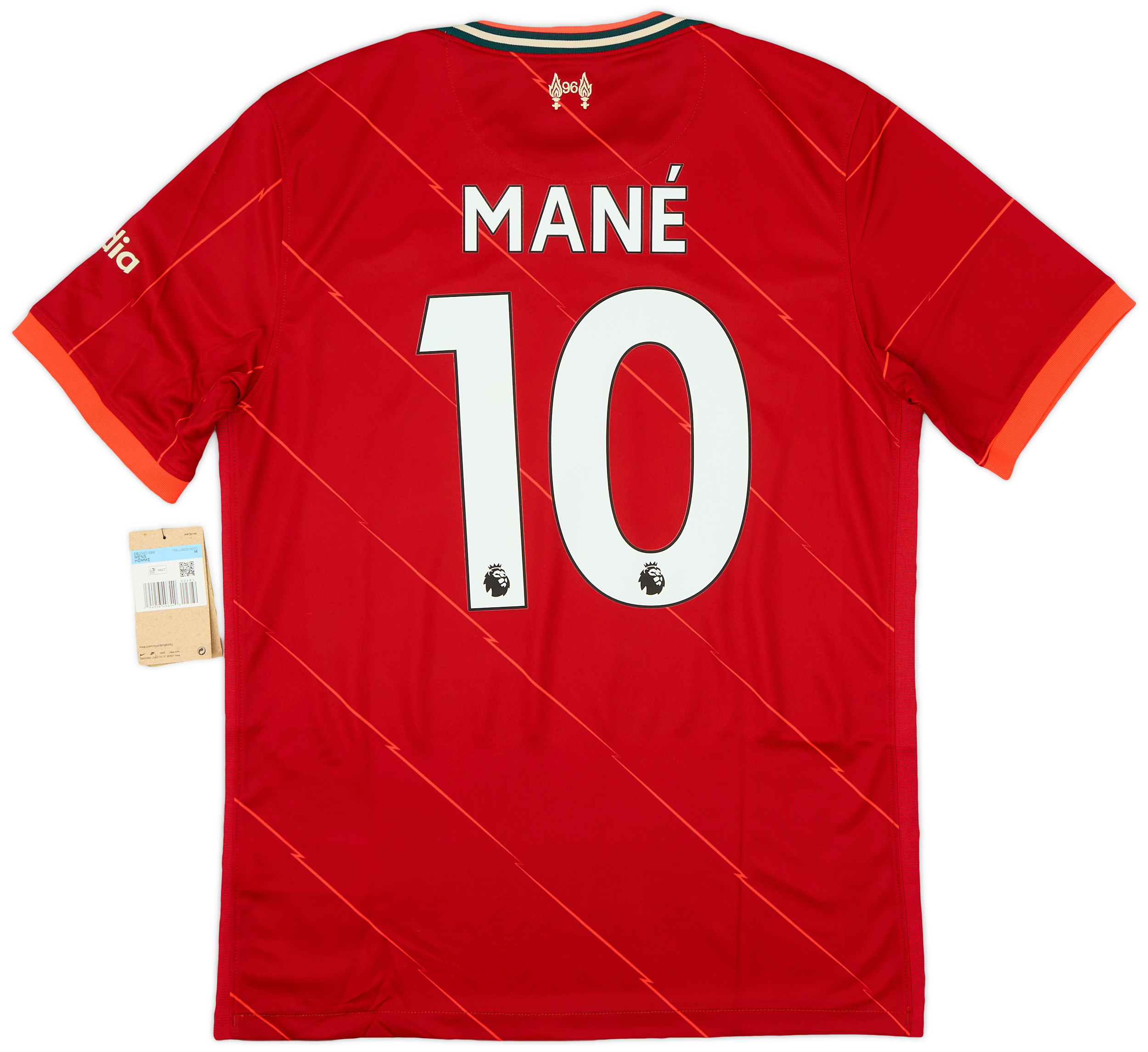 2021-22 Liverpool Home Shirt Mane #10 (M)