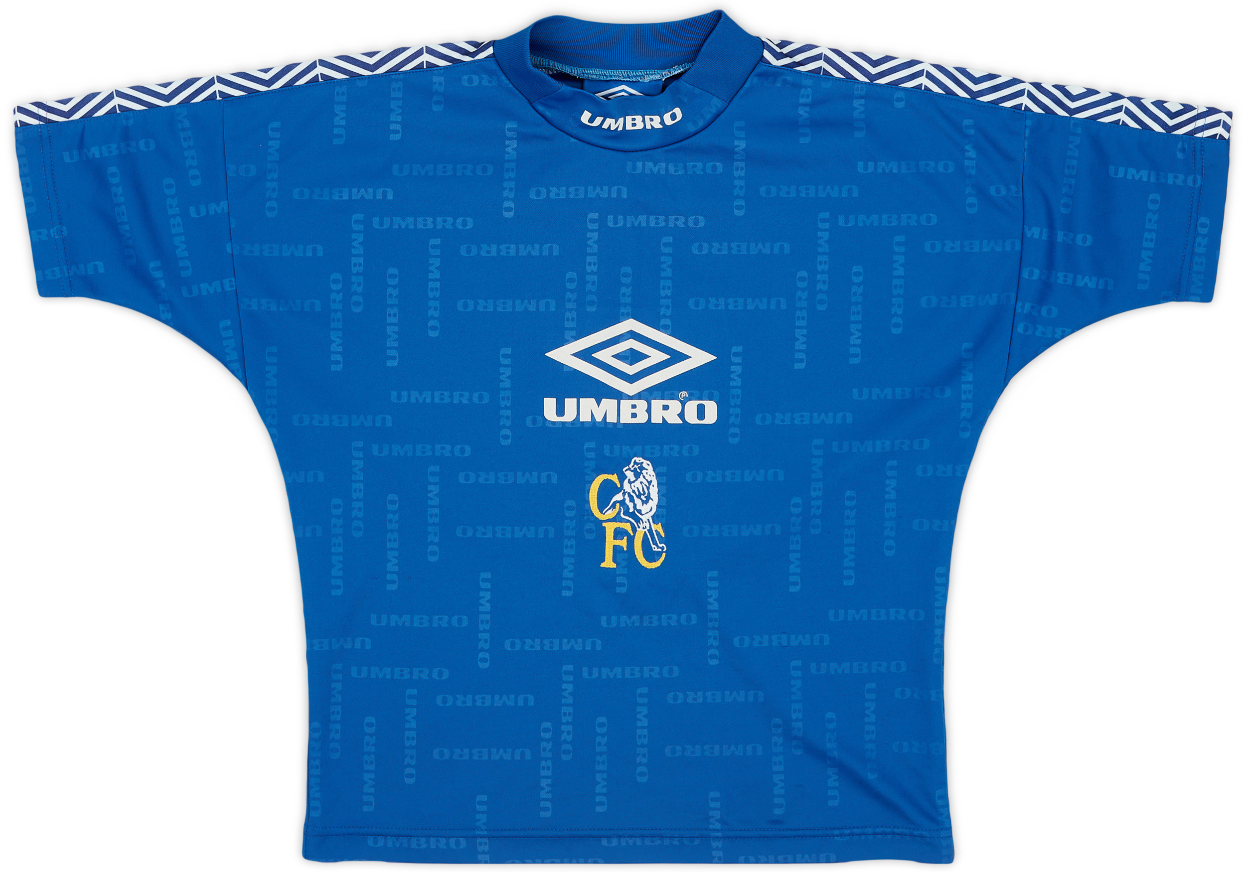 1996-97 Chelsea Umbro Training Shirt - 7/10 - (S.Boys)