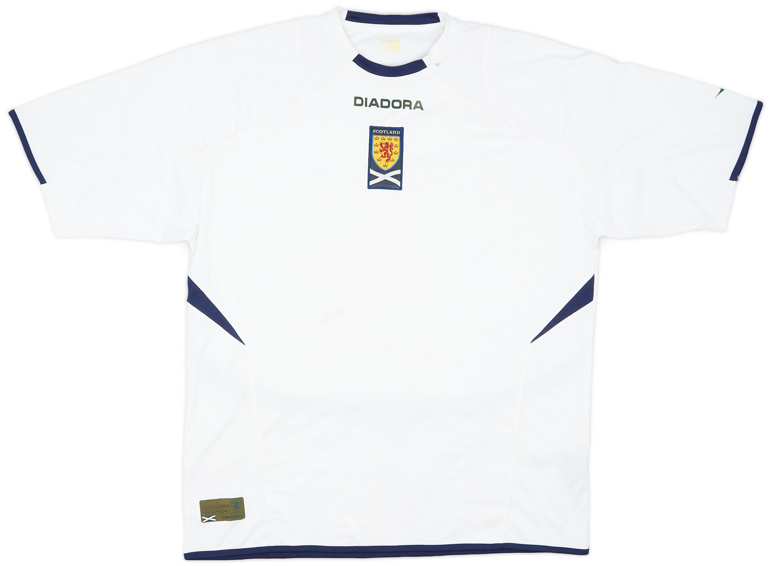2004-05 Scotland Diadora Training Shirt - 5/10 - (XXL)