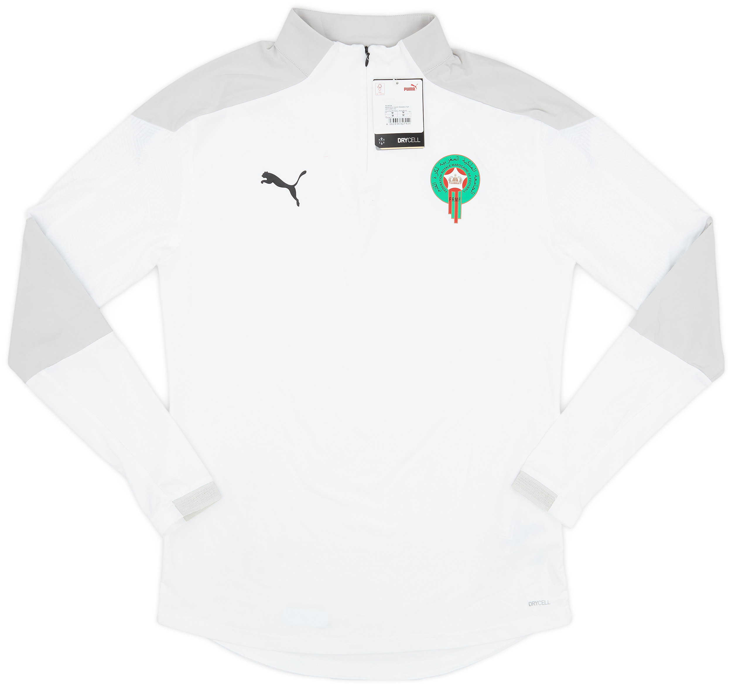 2019-20 Morocco Puma 1/4 Zip Training L/S Top (M)