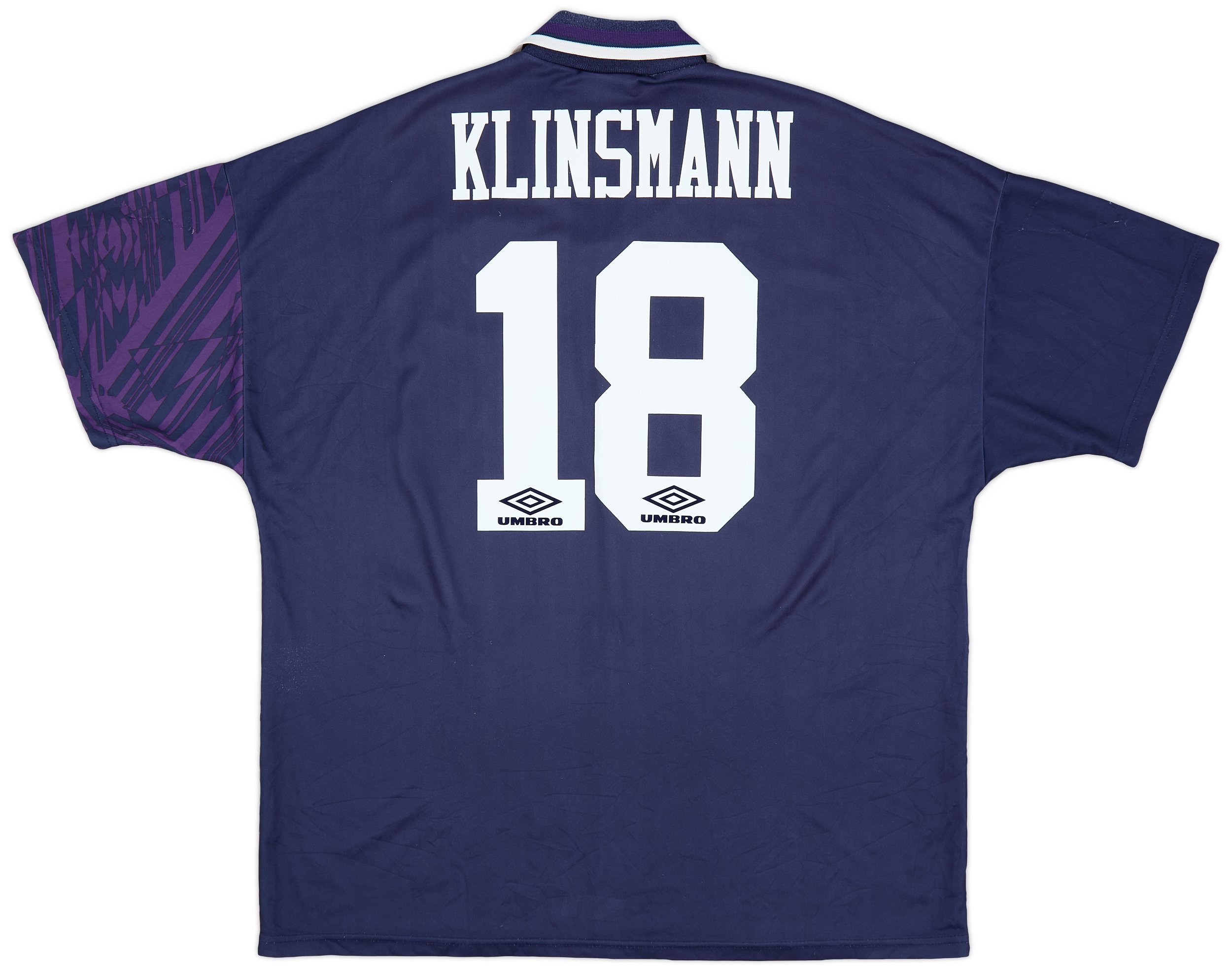 1994-95 Tottenham Away Shirt Klinsmann #18 - 6/10 - (XXL)