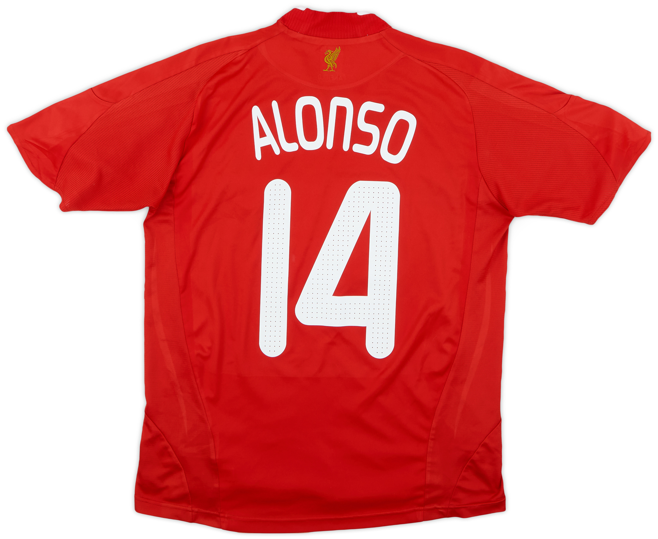 2008-10 Liverpool Home Shirt Alonso #14 - 5/10 - (M)