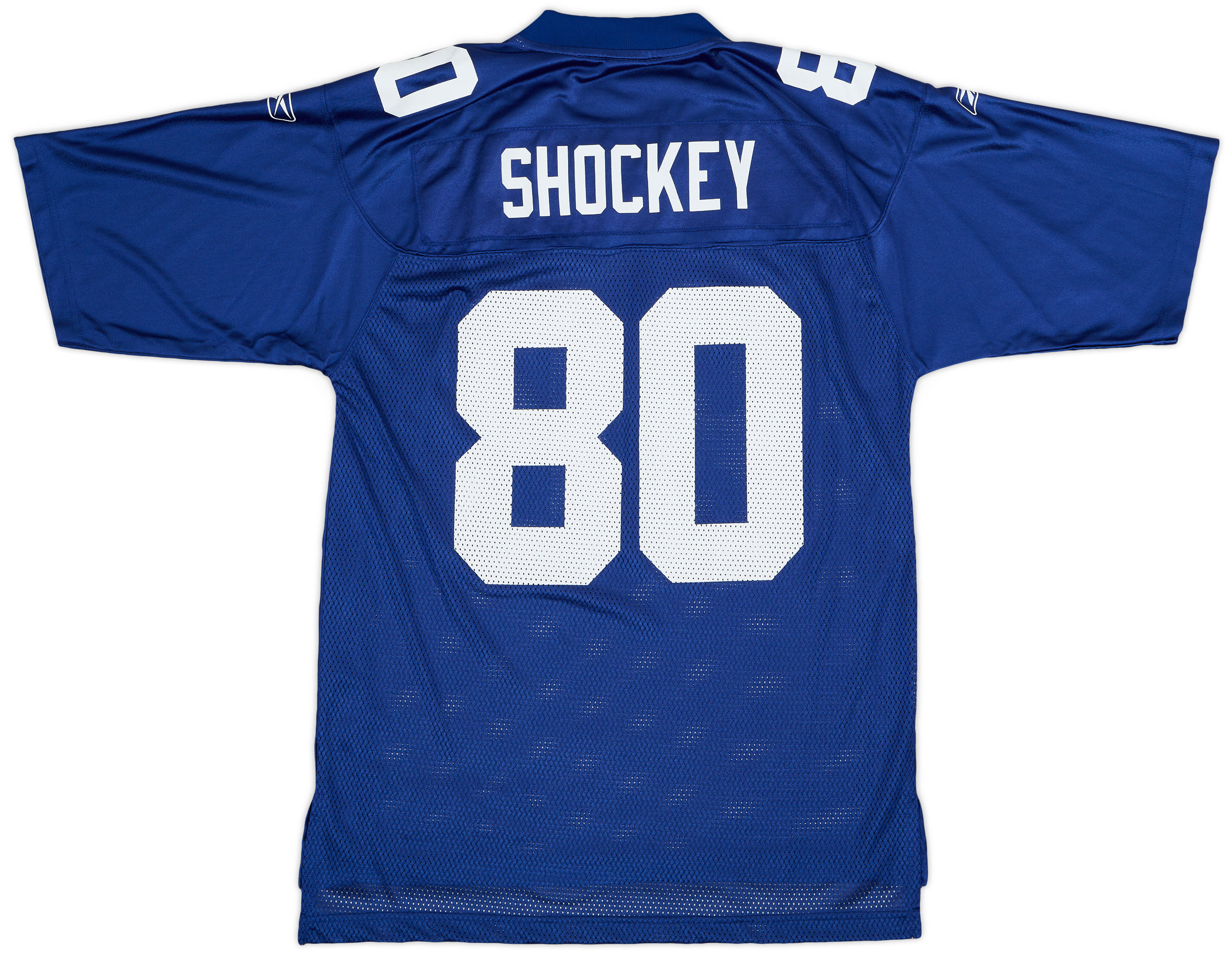 2005-06 New York Giants Shockey #80 Reebok On Field Home Jersey - 8/10 ...