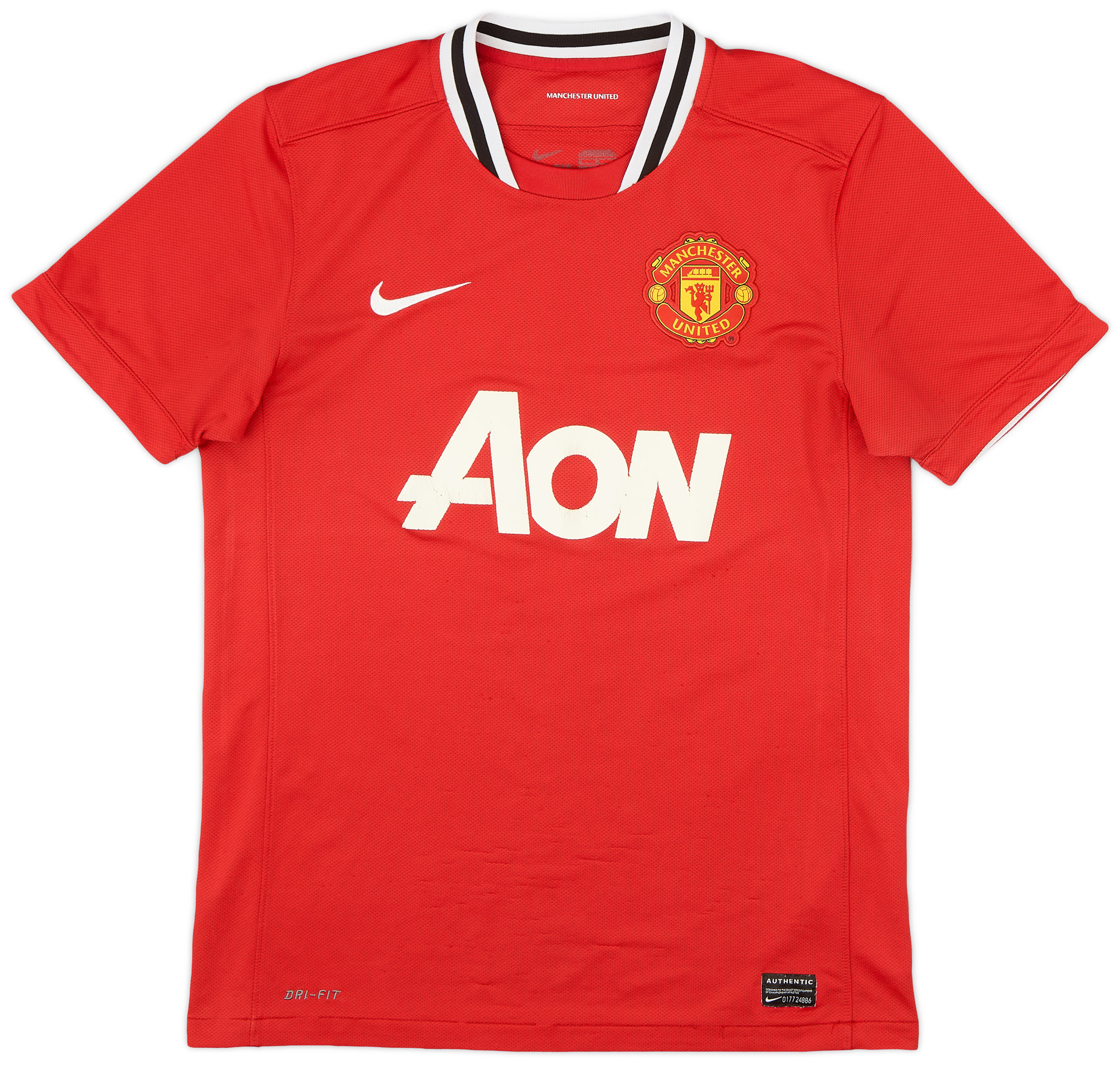 2011-12 Manchester United Home Shirt - 5/10 - (M)