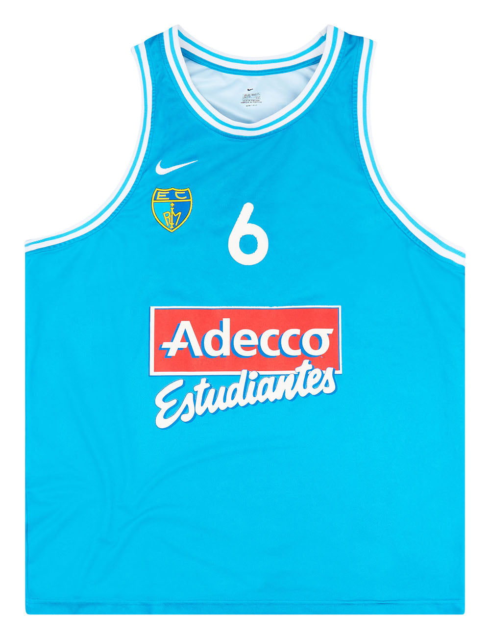 2001-02 CB Estudiantes #6 Nike Jersey (Away) XXL