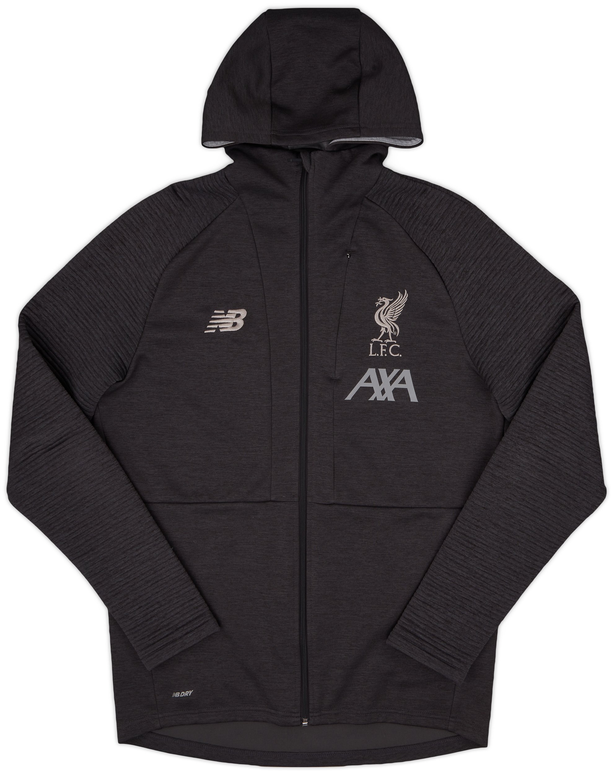 2019-20 Liverpool New Balance Hooded Track Jacket - 10/10 - (L)