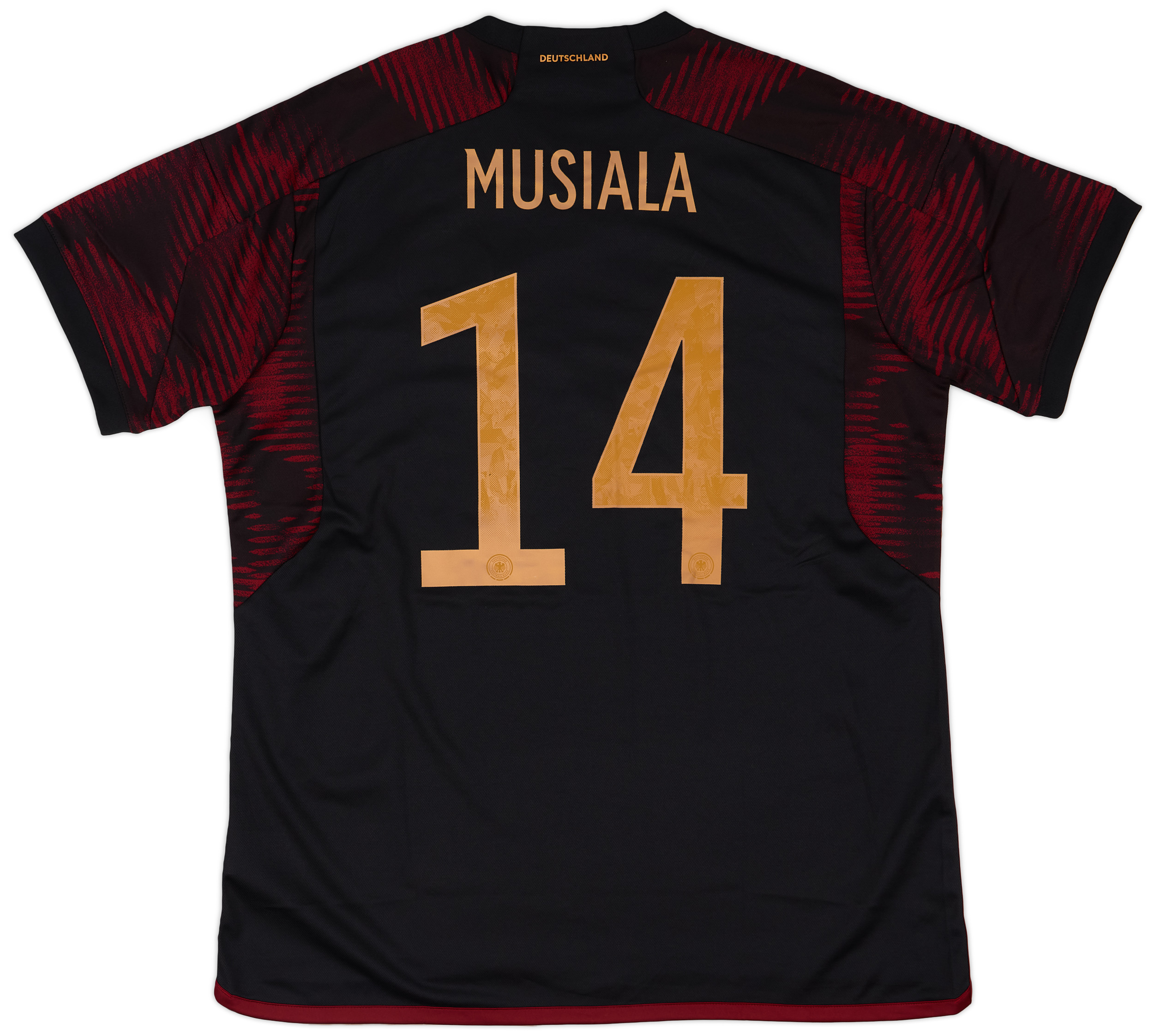 2022-23 Germany Away Shirt Musiala #14 (XL)