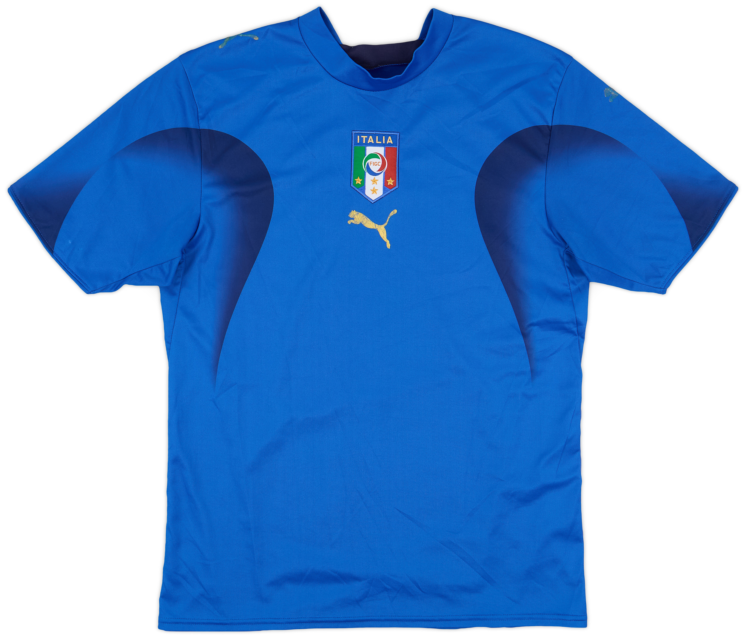 2006 Italy Basic Home Shirt - 6/10 - (S)