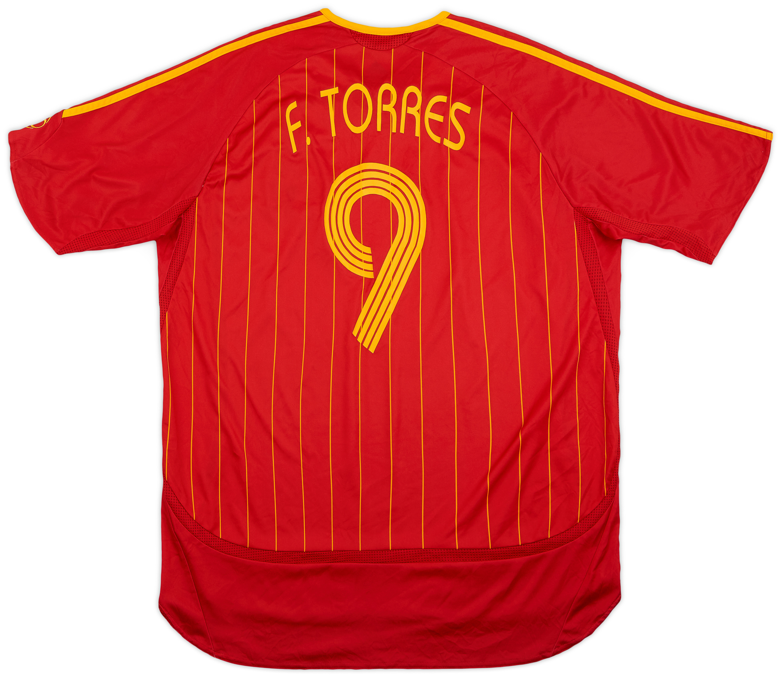2006-08 Spain Home Shirt F. Torres #9 - 9/10 - (L)