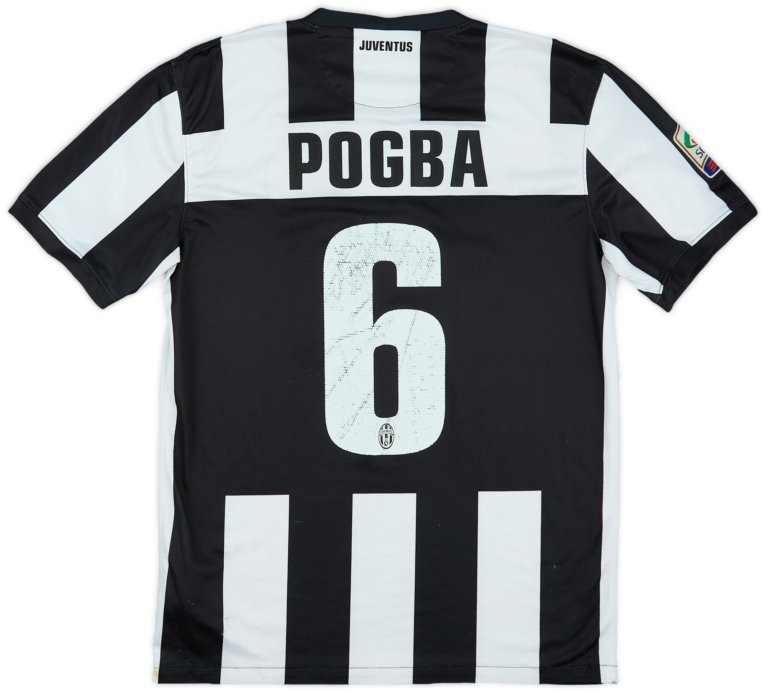 2012-13 Juventus Home Shirt Pogba #6 - 6/10 - (M)