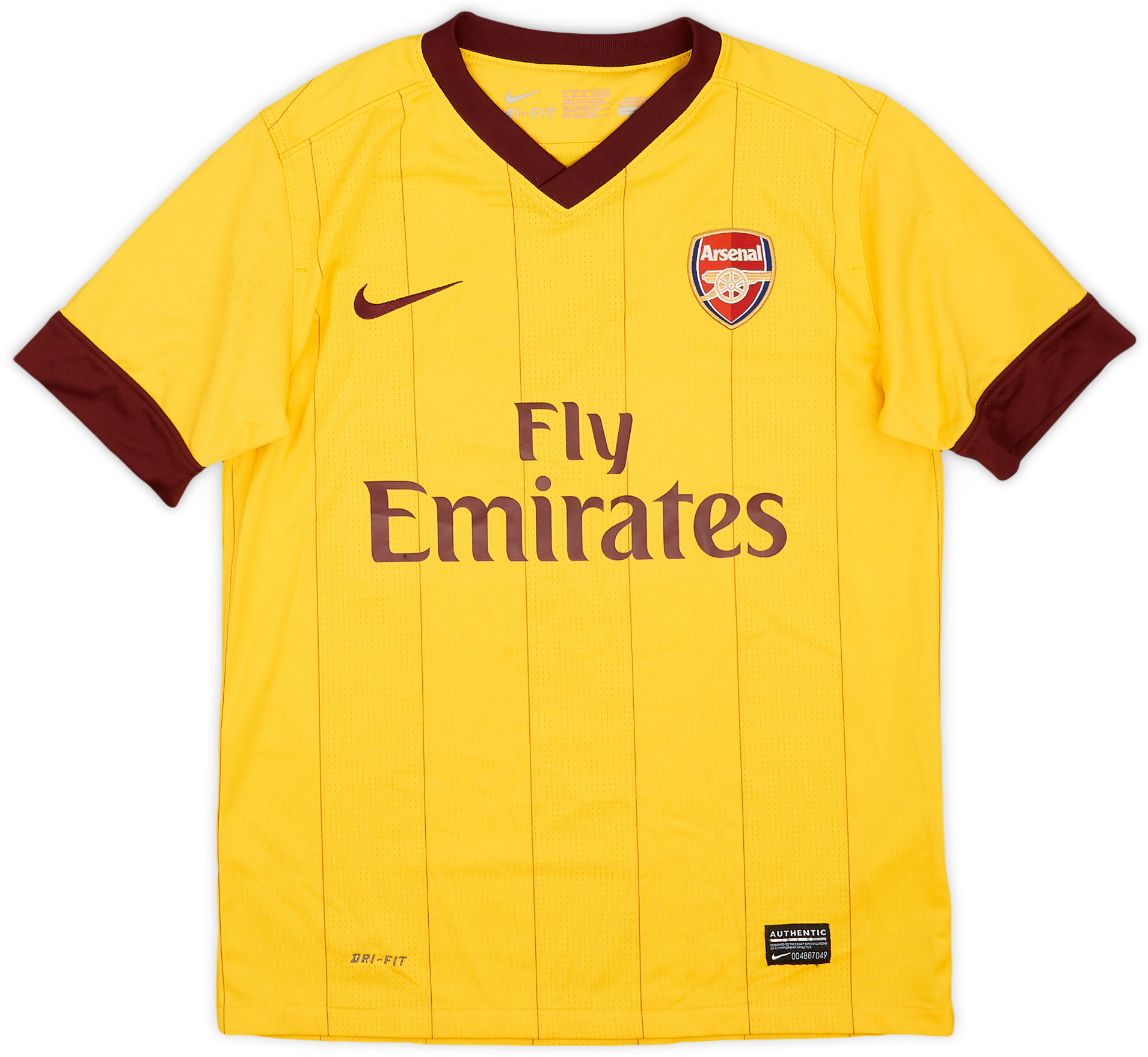2010-13 Arsenal Away Shirt #3 - 5/10 - (M.Boys)