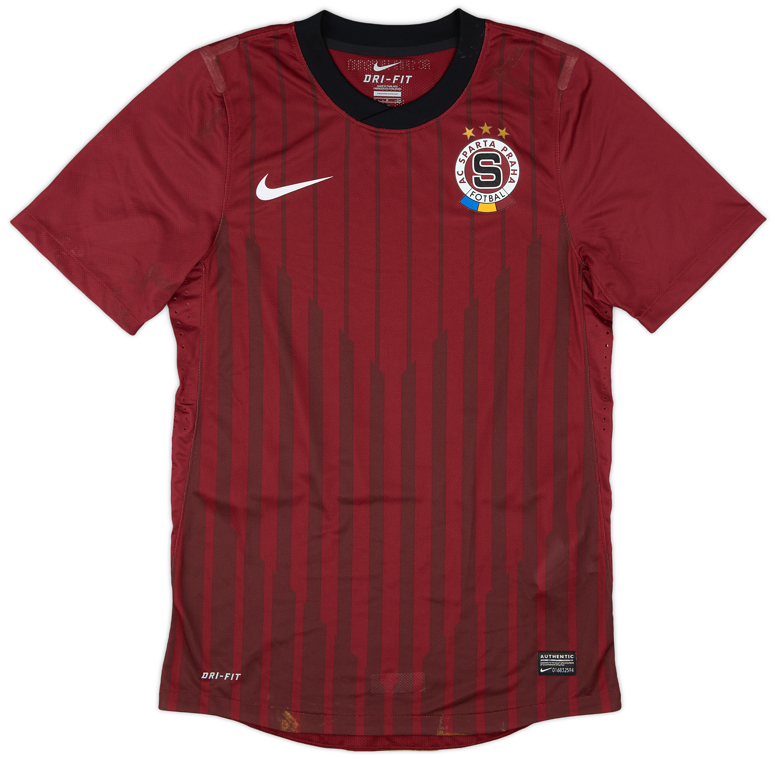 2011-12 Sparta Prague Player Issue Home Shirt Danielle - 6/10 - (S)