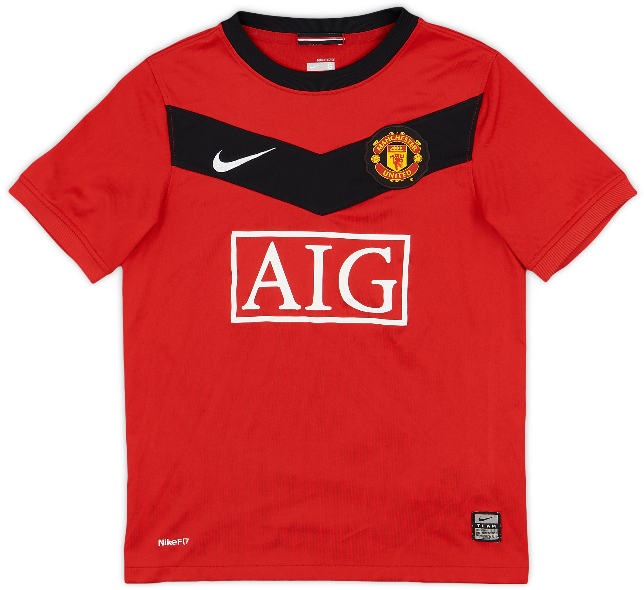 2009-10 Manchester United Home Shirt - 9/10 - (8-10 Years)