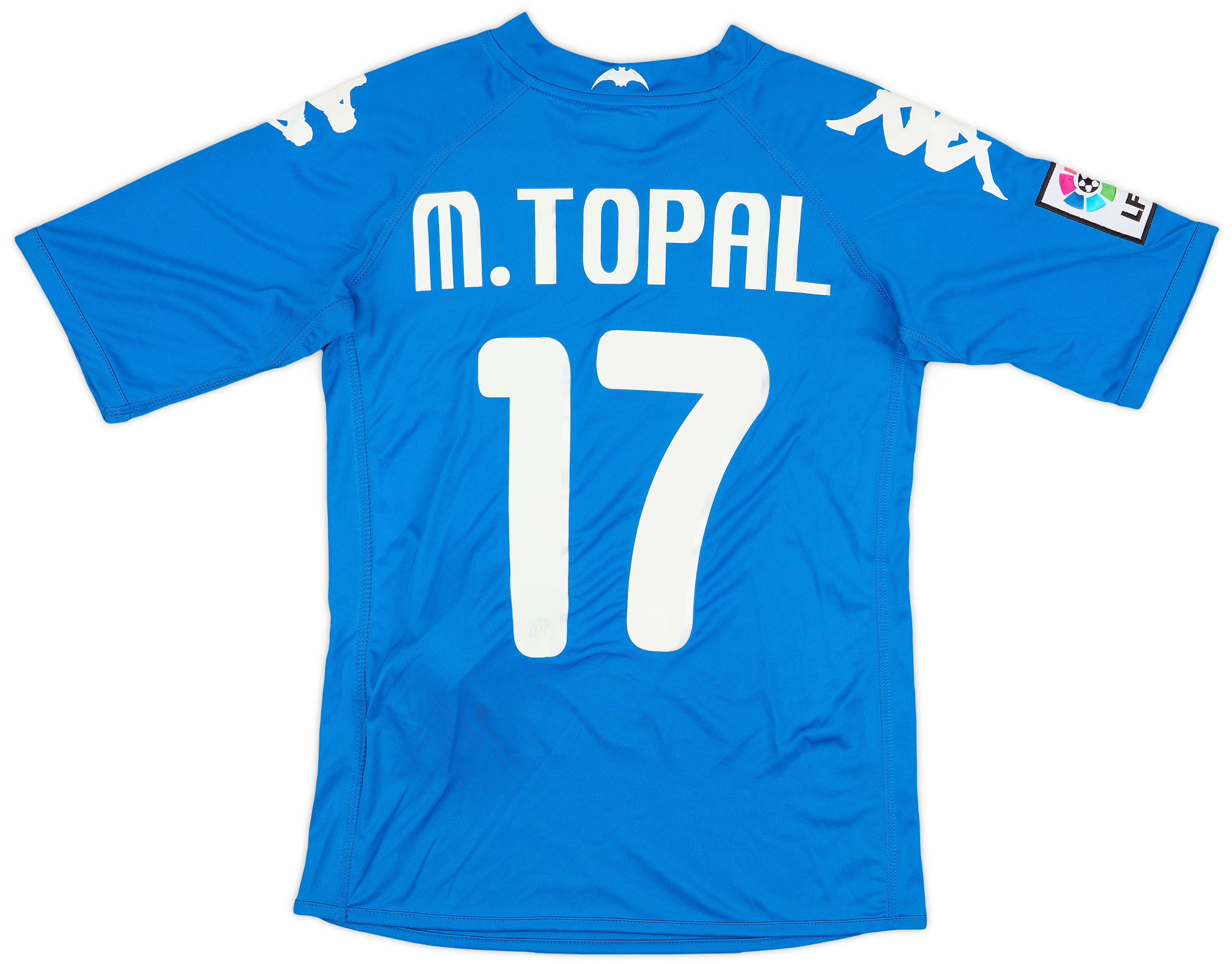 2010-11 Valencia Third Shirt M. Topal #17 (L.Boys)
