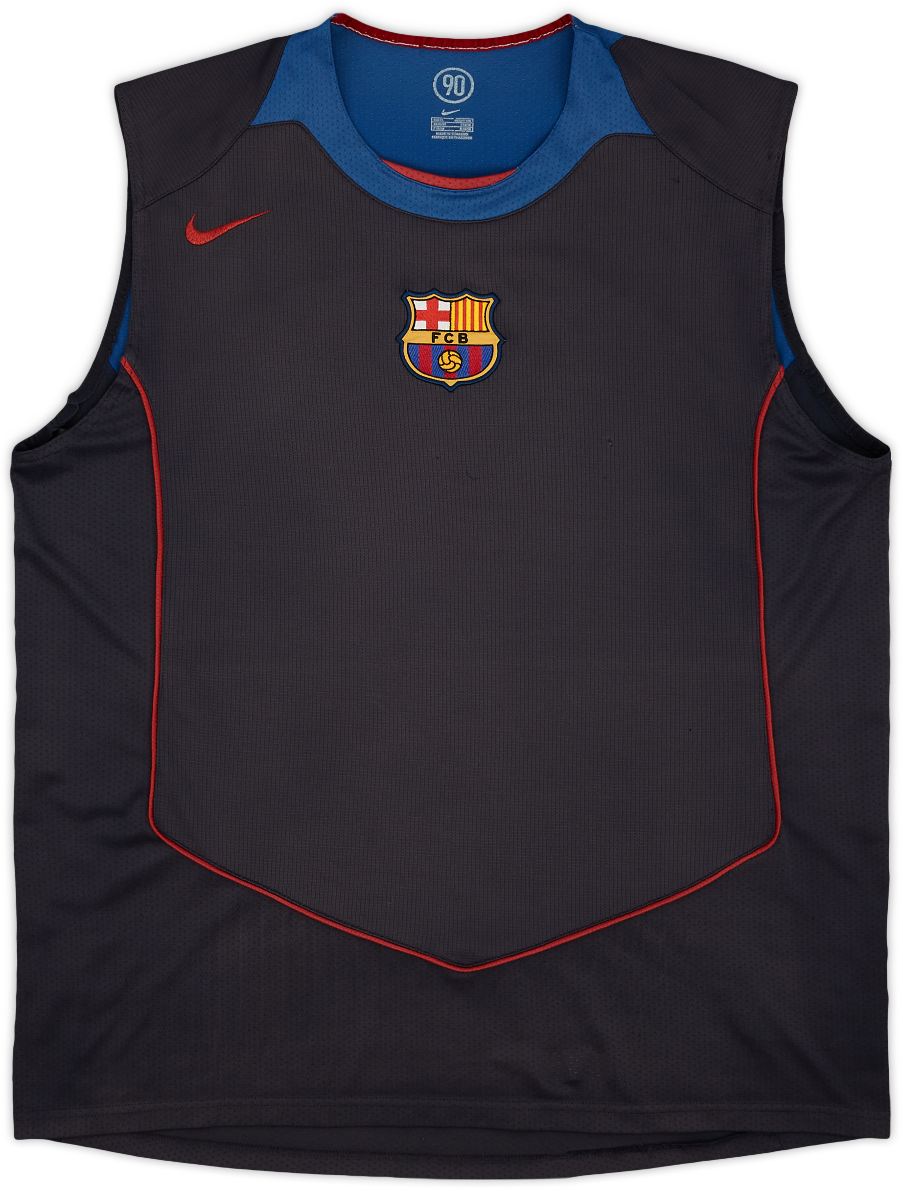 2004-05 Barcelona Nike Training Vest - 6/10 - (XL)